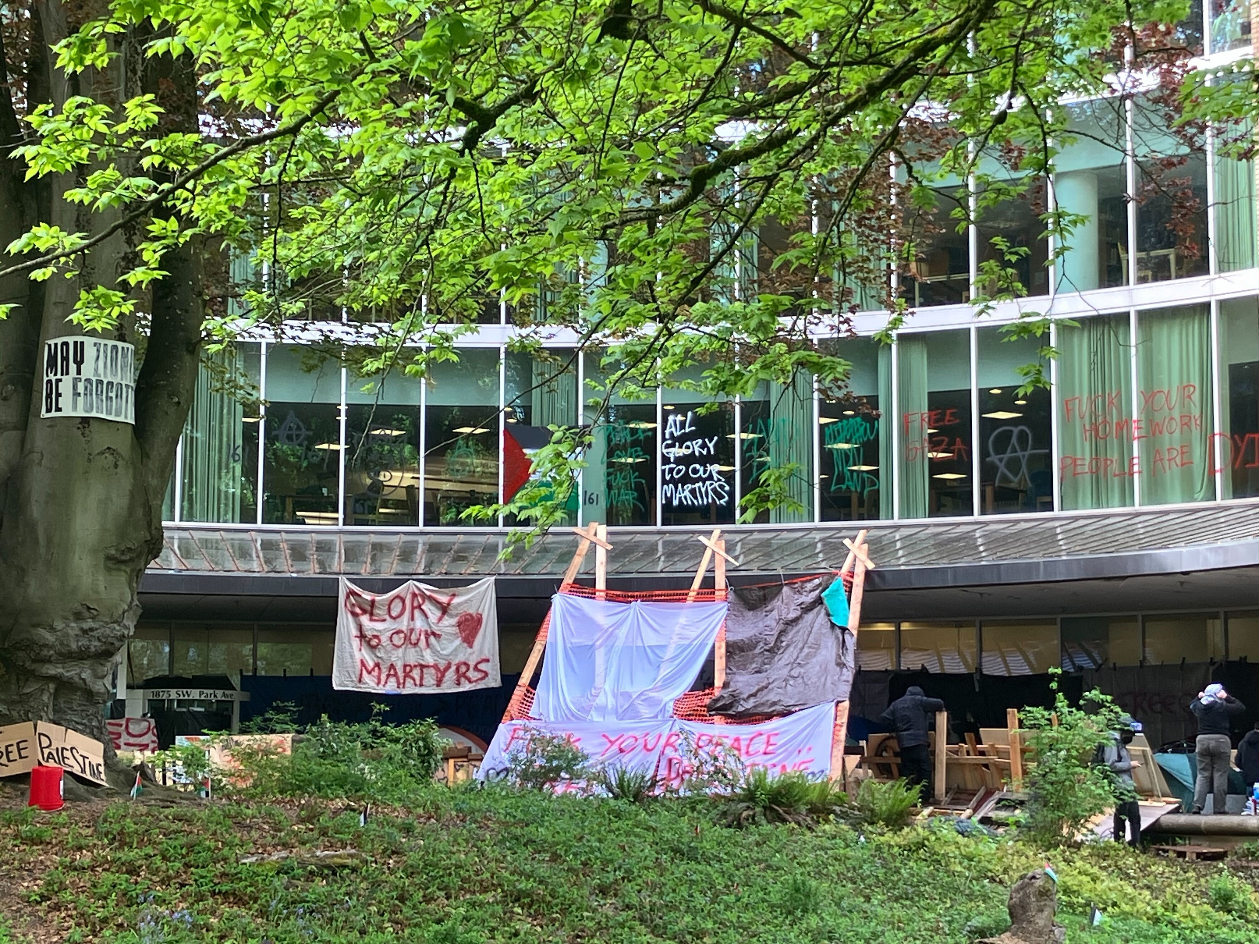 PSU protest - oregonlive.com