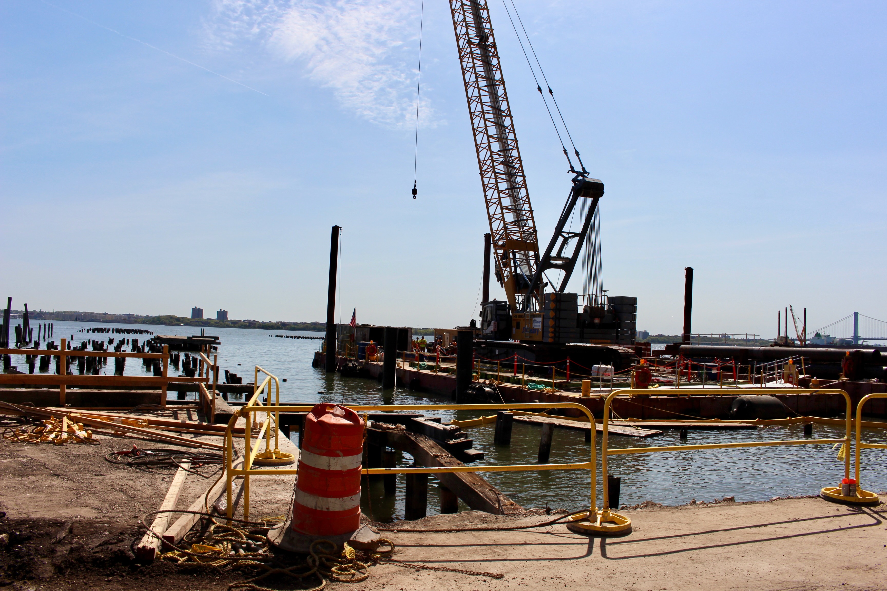 Construction of new Tompkinsville Esplanade underway - silive.com