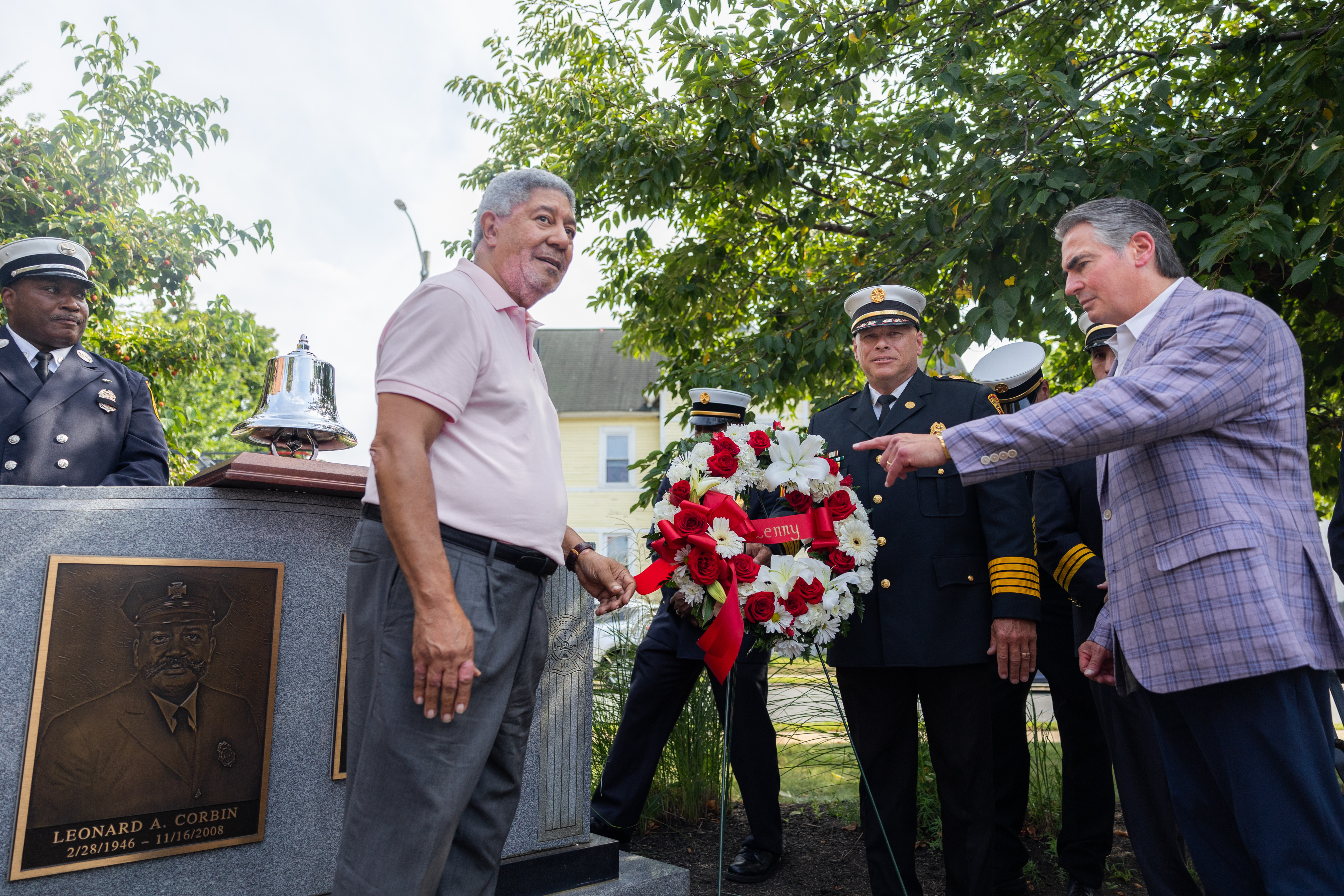 Springfield honors first African-American firefighter Leonard A. Corbin ...