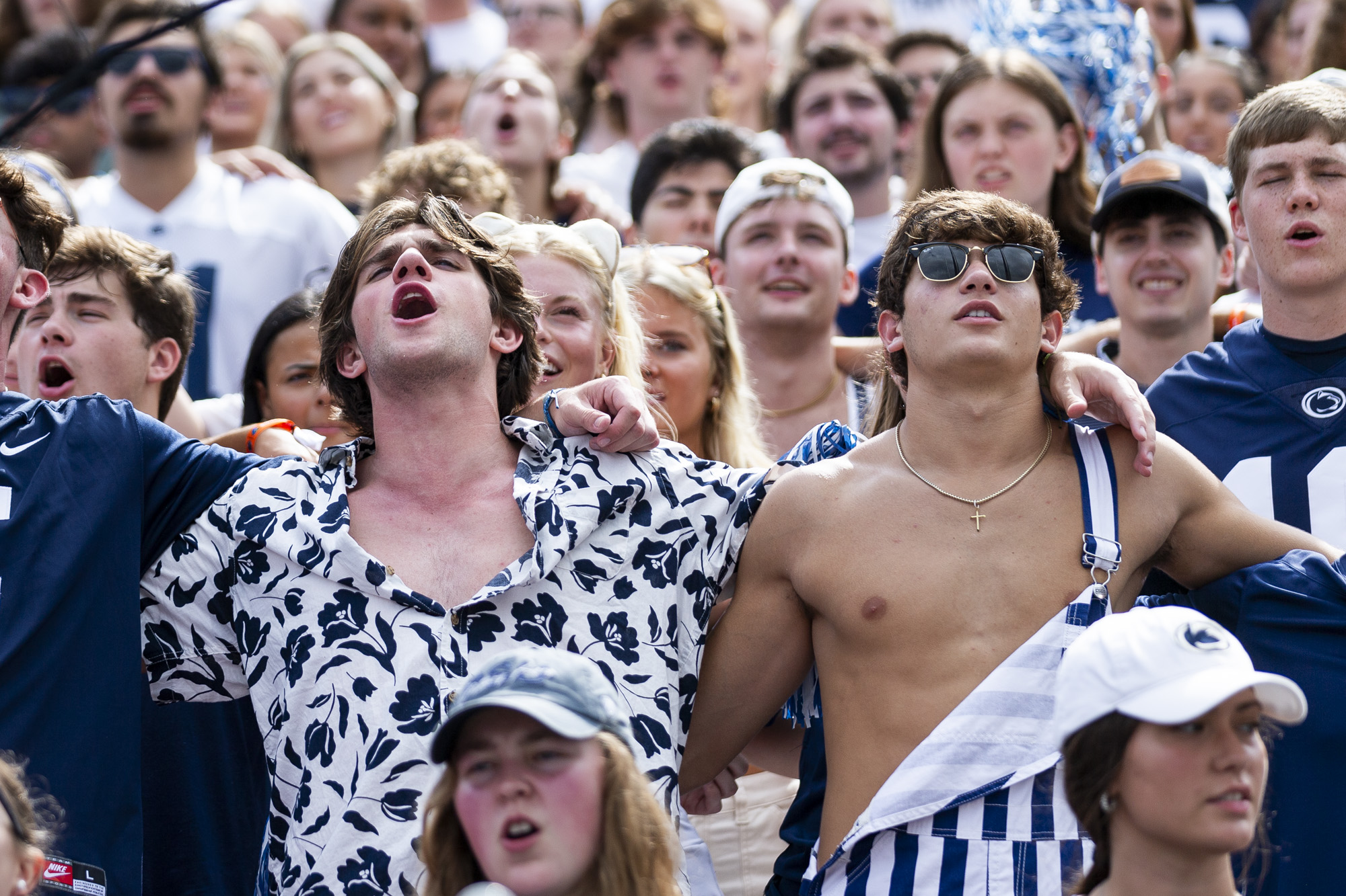 Penn State football faces in the crowd from Delaware game - pennlive.com