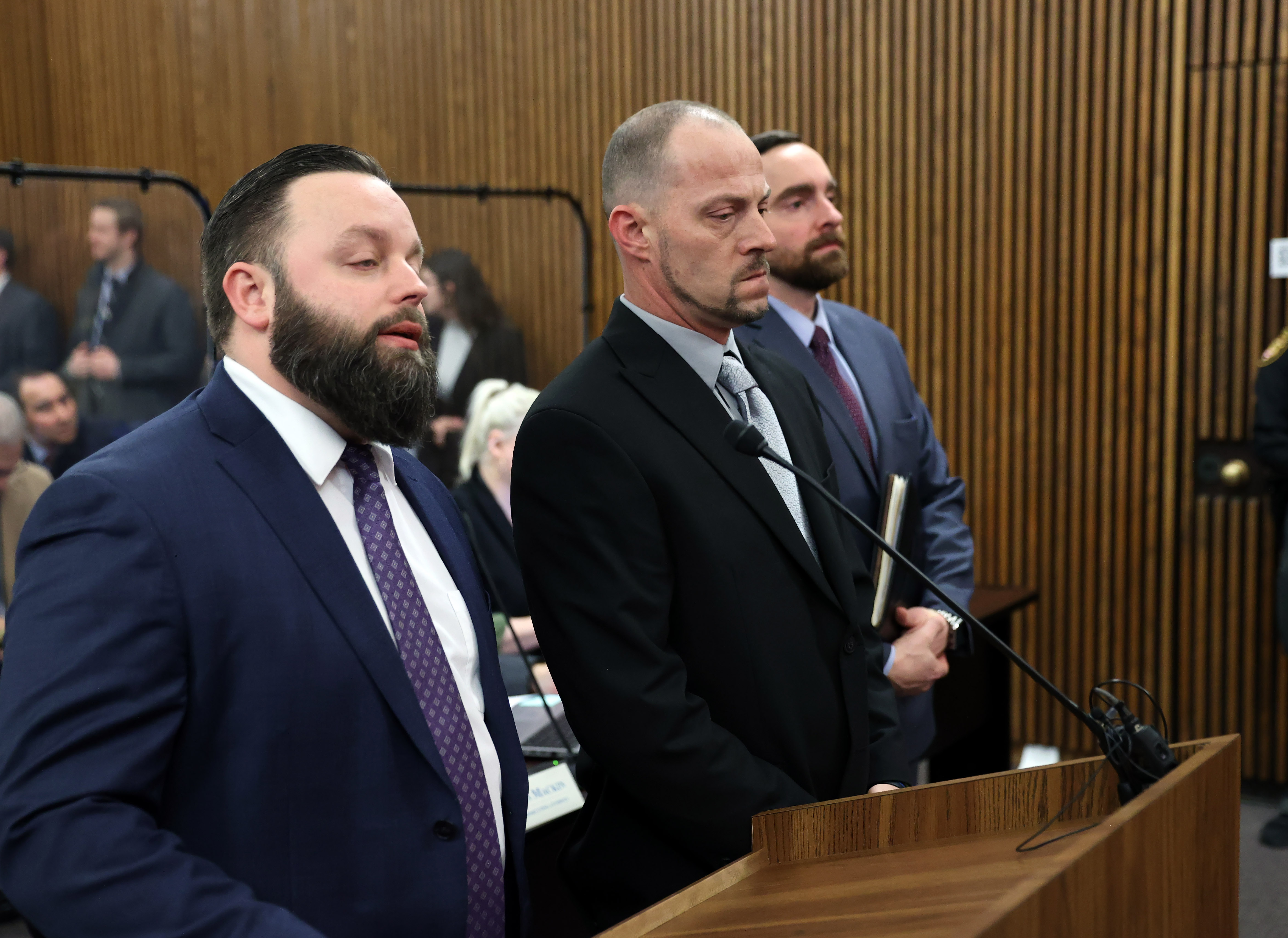 East Cleveland police officers appear for arraignments, March 28, 2023 ...