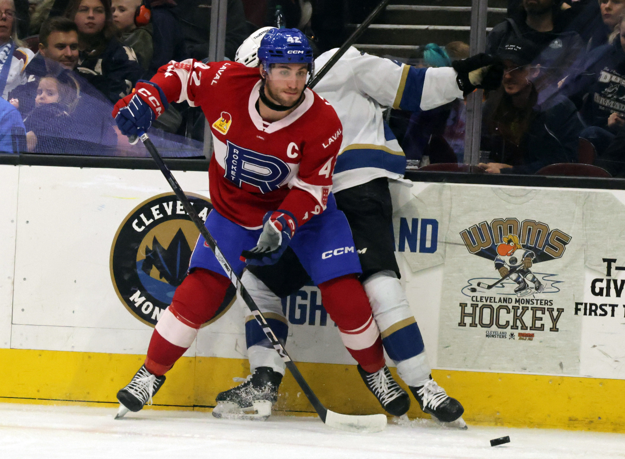 Laval Rocket at Cleveland Monsters, January 11, 2025 - cleveland.com