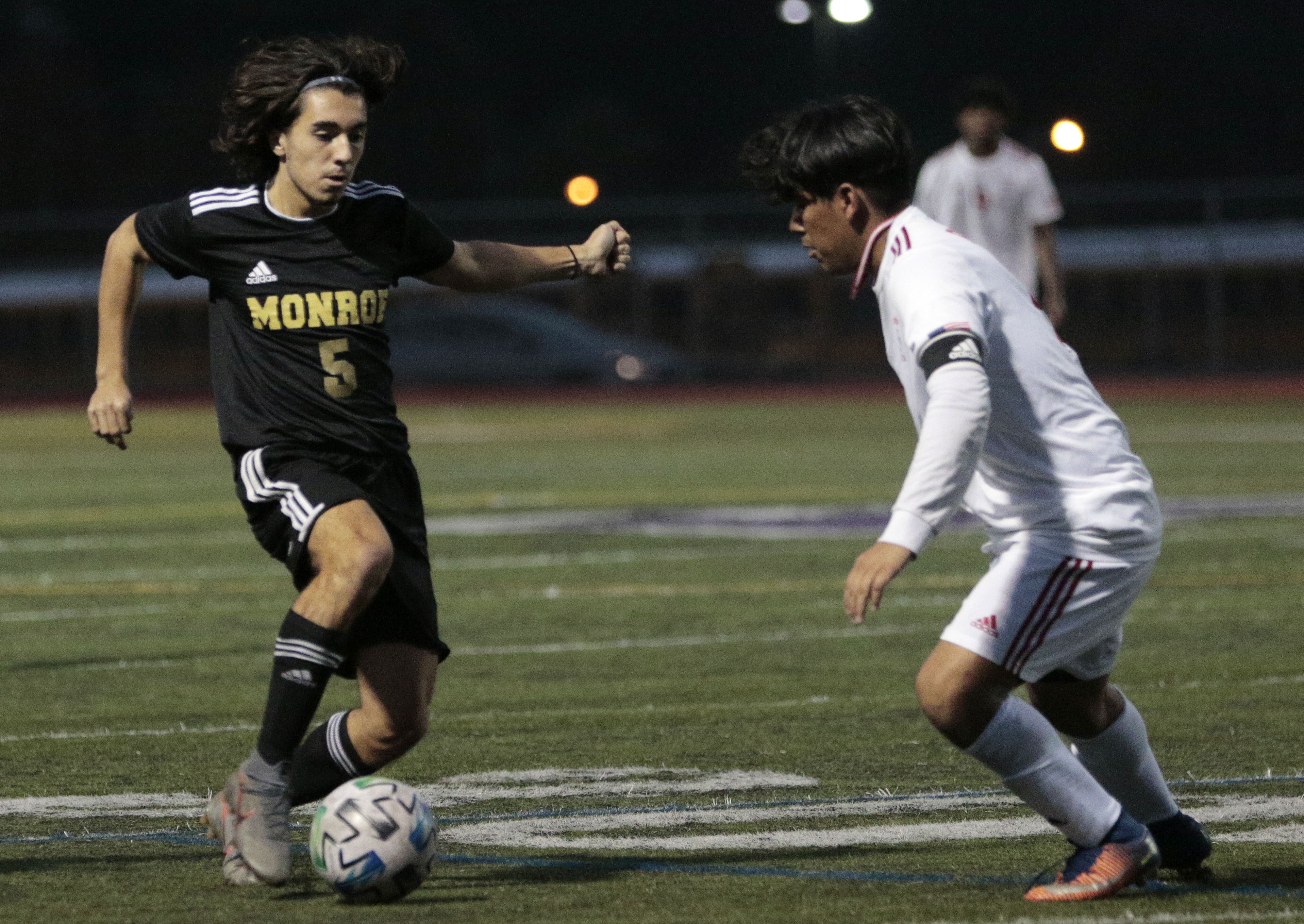 No. 13 Monroe defeats Perth Amboy in boys soccer on October 22, 2020 ...