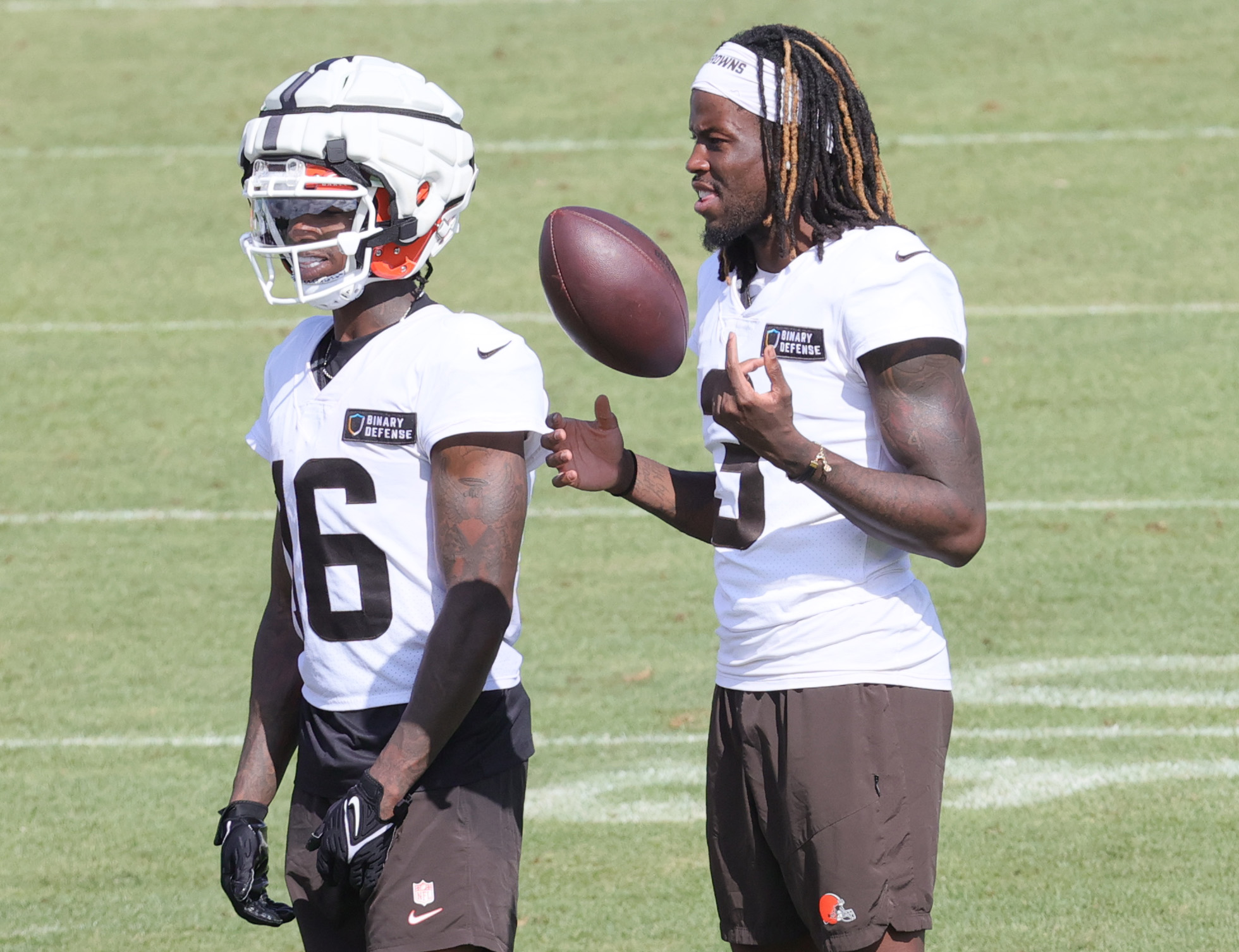 Cleveland Browns wide receiver Jerry Jeudy in training camp, August 4 ...