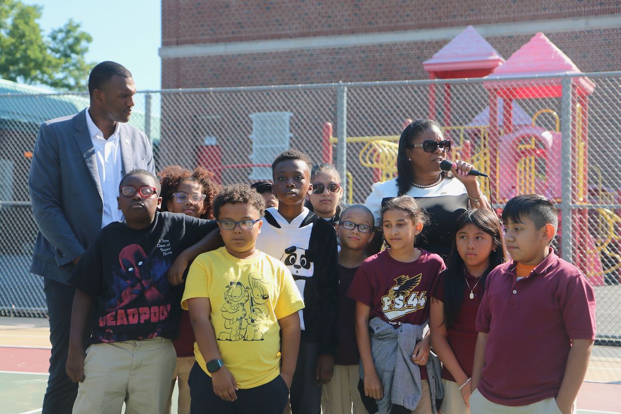 PS 44 breaks ground playground renovation - silive.com