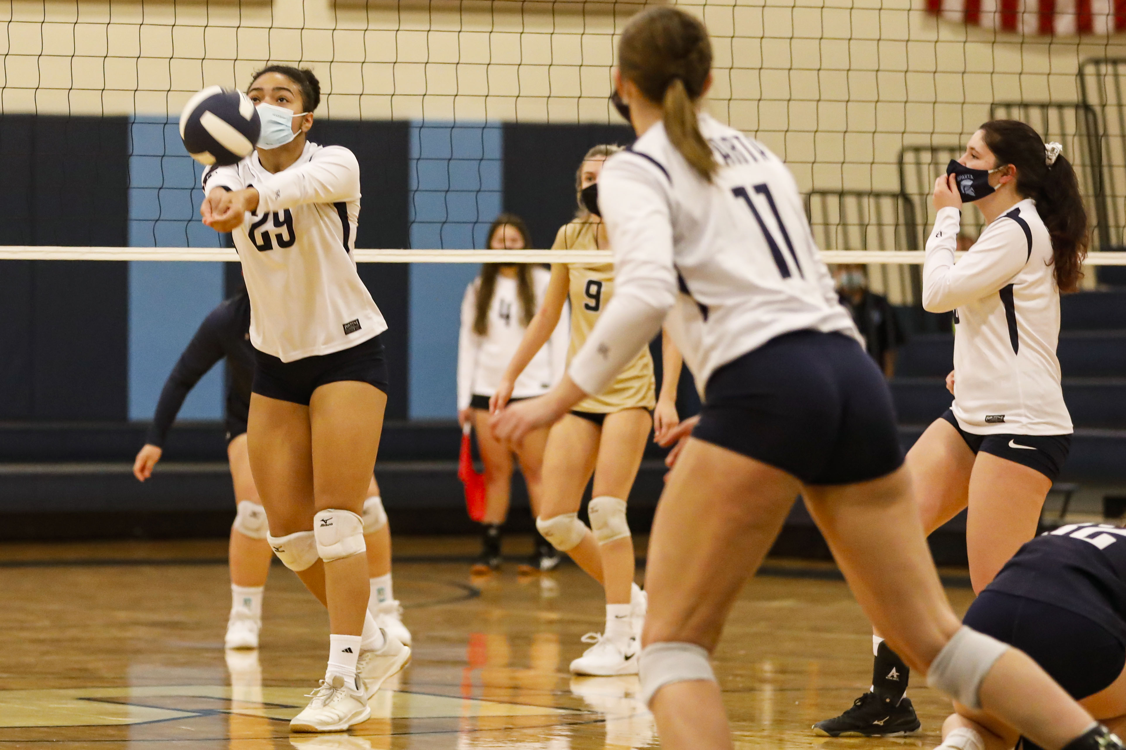 Girls Volleyball: No. 13 Sparta vs. No. 14 Roxbury on March 19, 2021 - nj.com