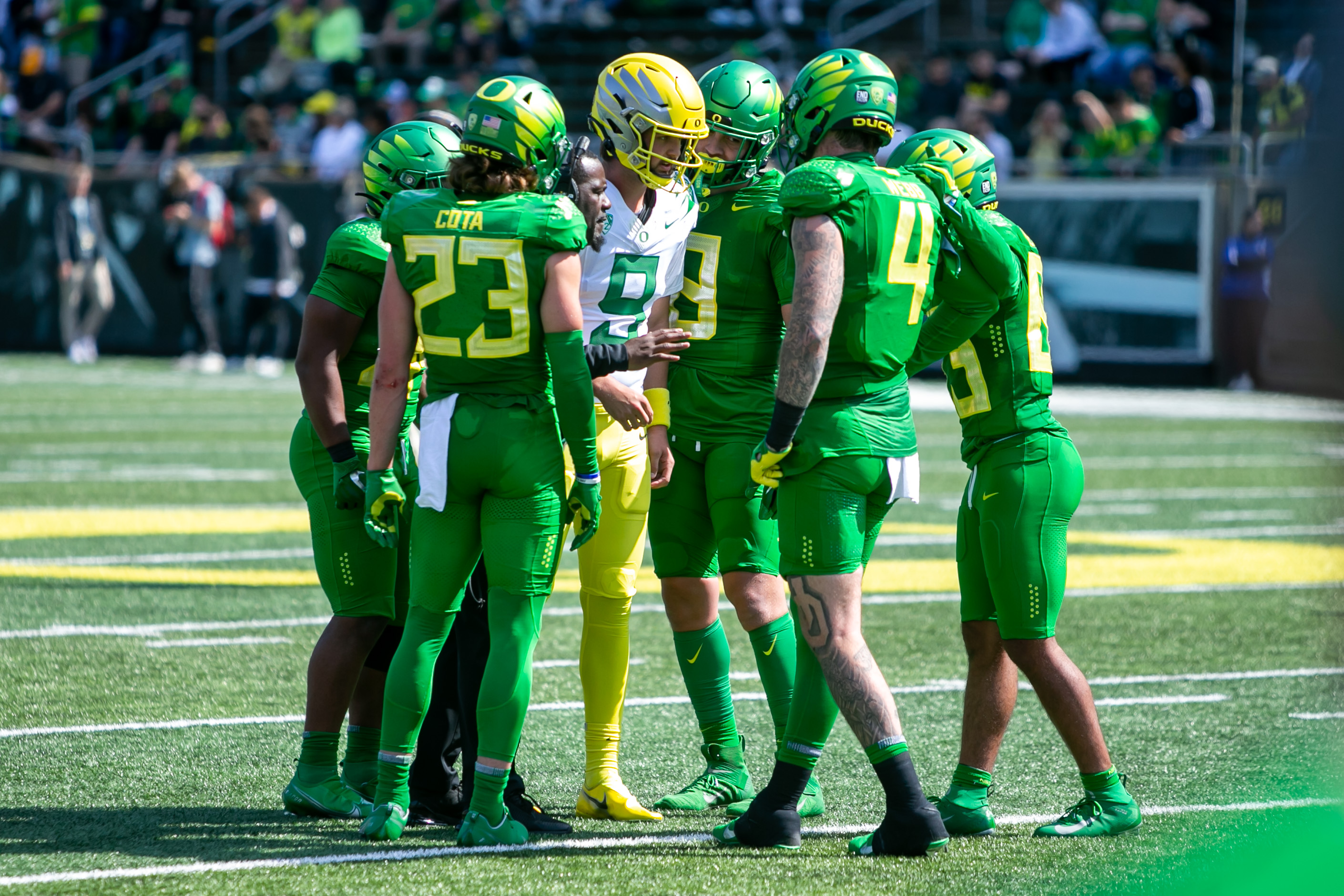 Oregon Ducks spring football game 2022 - oregonlive.com