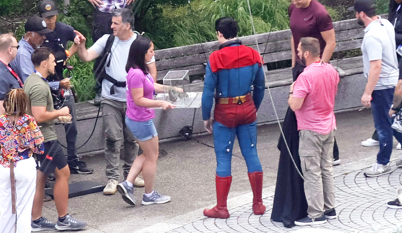 Final day of Superman filming at Public Square, July 4, 2024 ...
