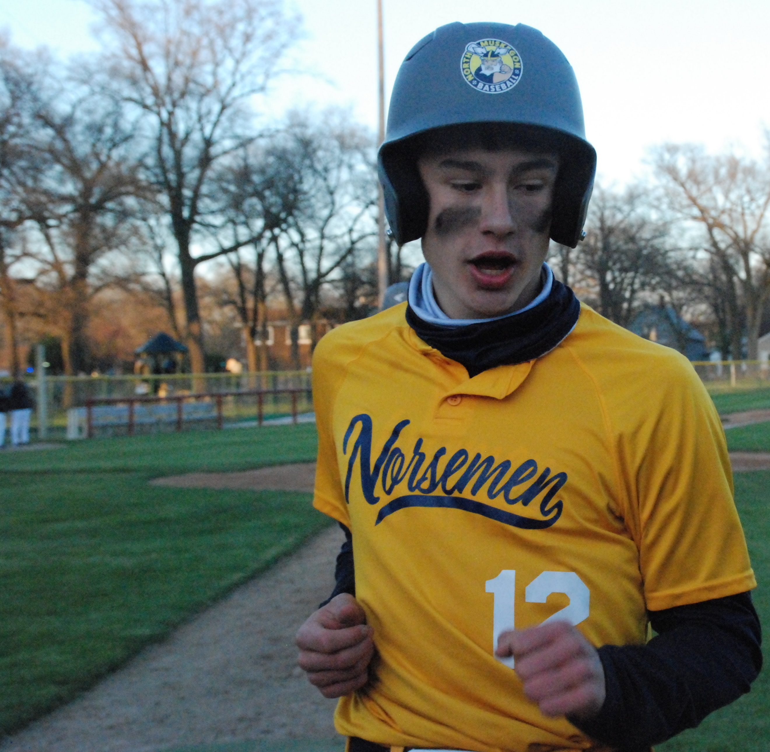North Muskegon senior Charlie Branch pitches gem in "Friday Night ...