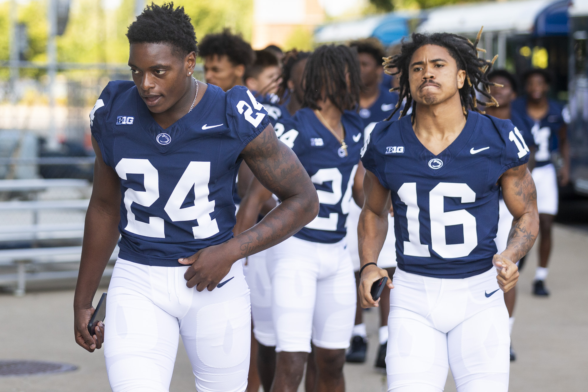 Penn State freshmen at football picture day - pennlive.com