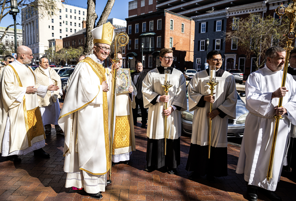 Bishop Timothy Senior officiates the Chrism Mass - pennlive.com