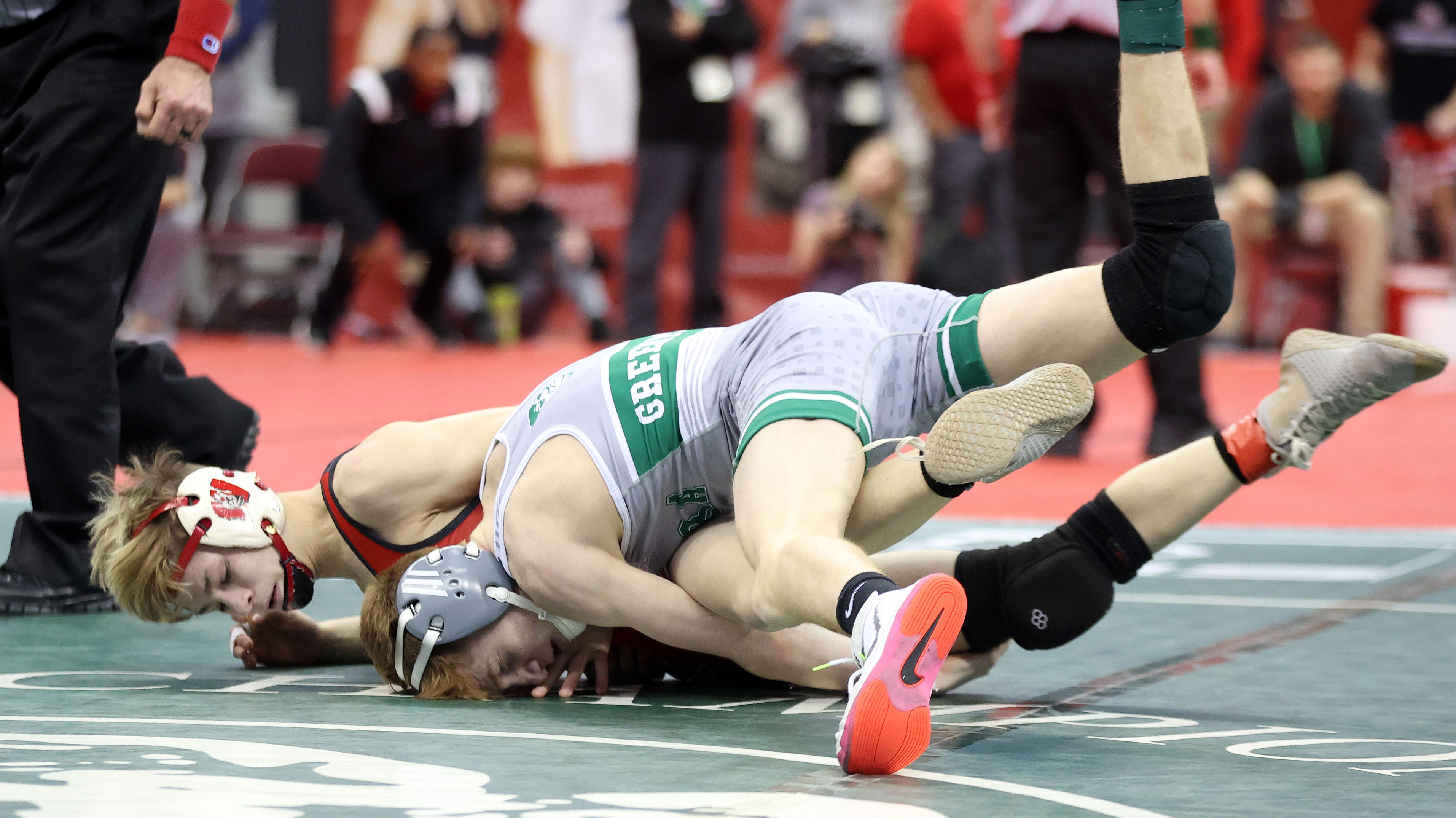 State wrestling championships: DII quarterfinal and semifinal rounds ...