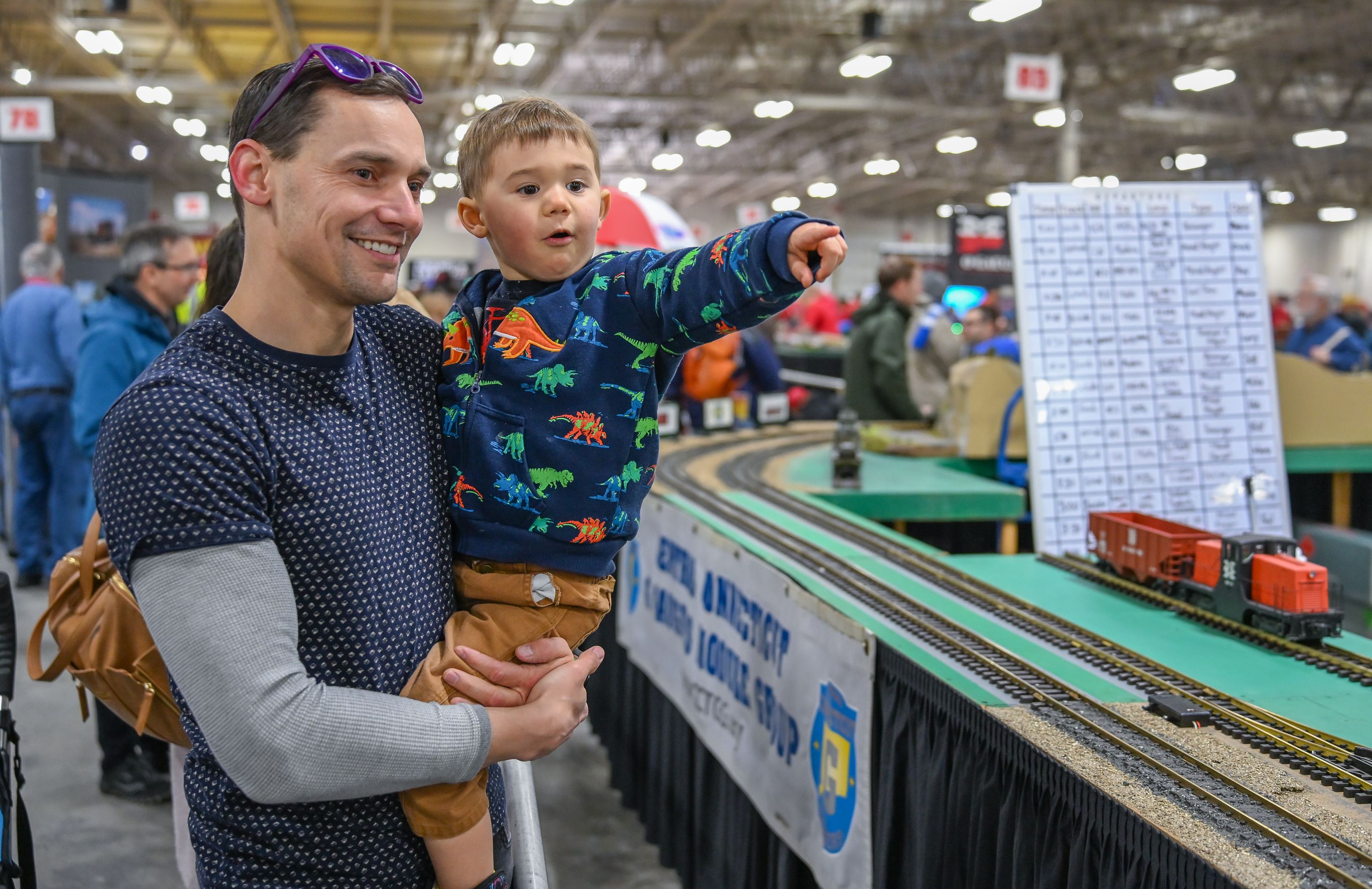 Train fans from near, far attend Railroad Hobby Show in West ...