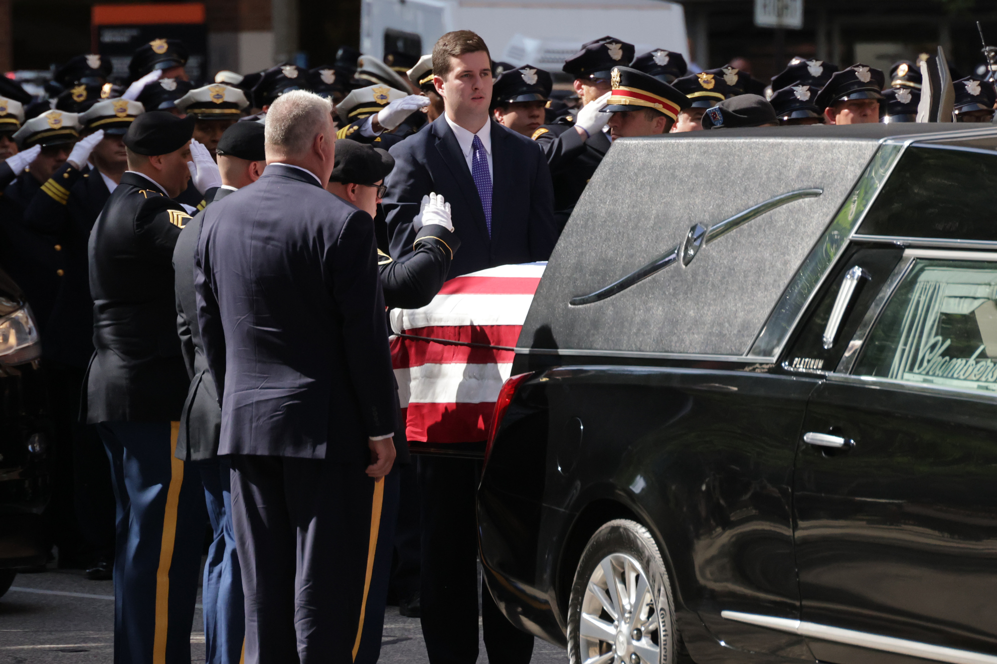 Cleveland officer Jamieson Ritter memorial service - cleveland.com