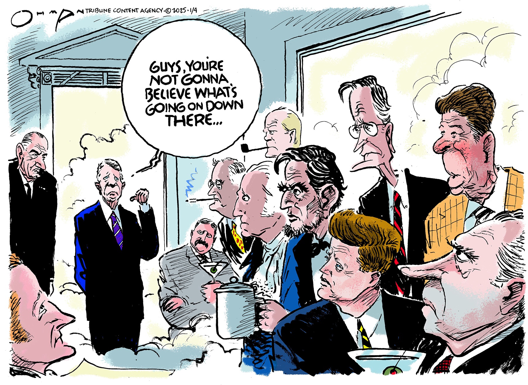Editorial cartoons for Jan. 12, 2025 - oregonlive.com