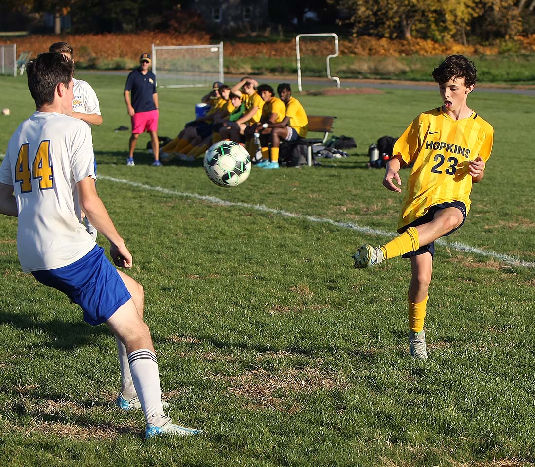 Gateway vs Hopkins Academy boys Soccer 10/23/24 - masslive.com