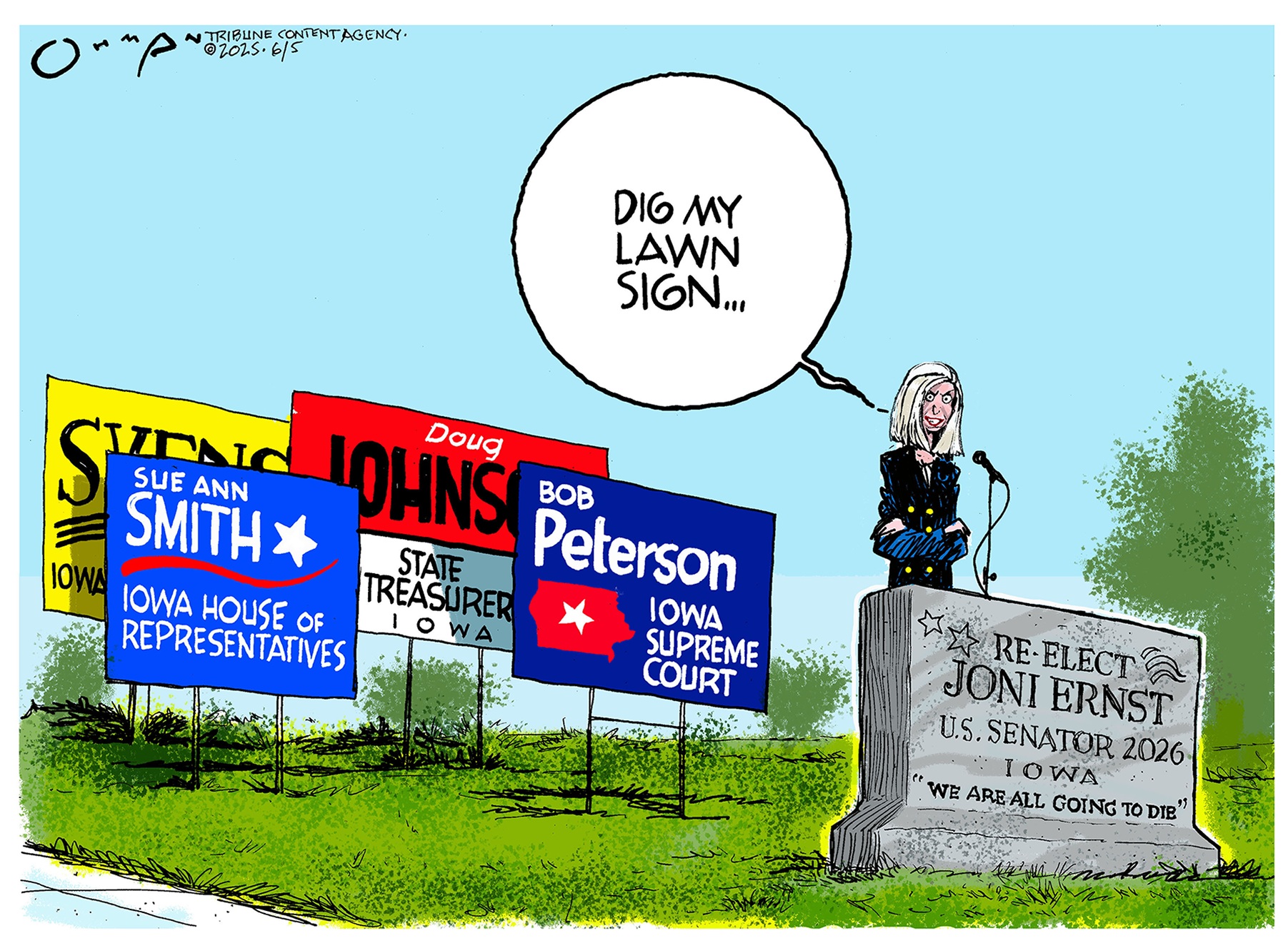 Editorial cartoons for June 8, 2025 - cleveland.com
