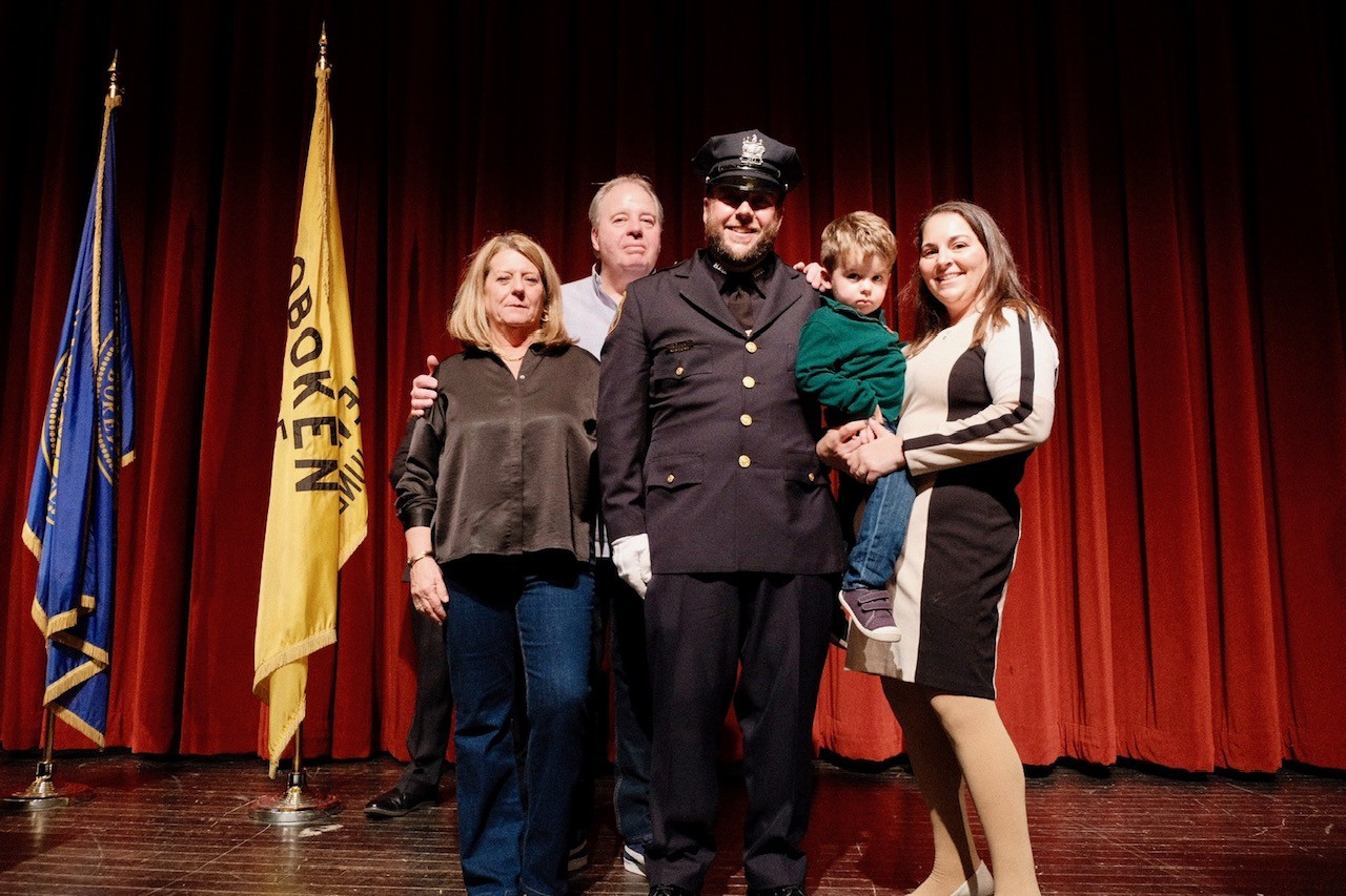 Hoboken police department promotions, Oct. 15, 2024 - nj.com