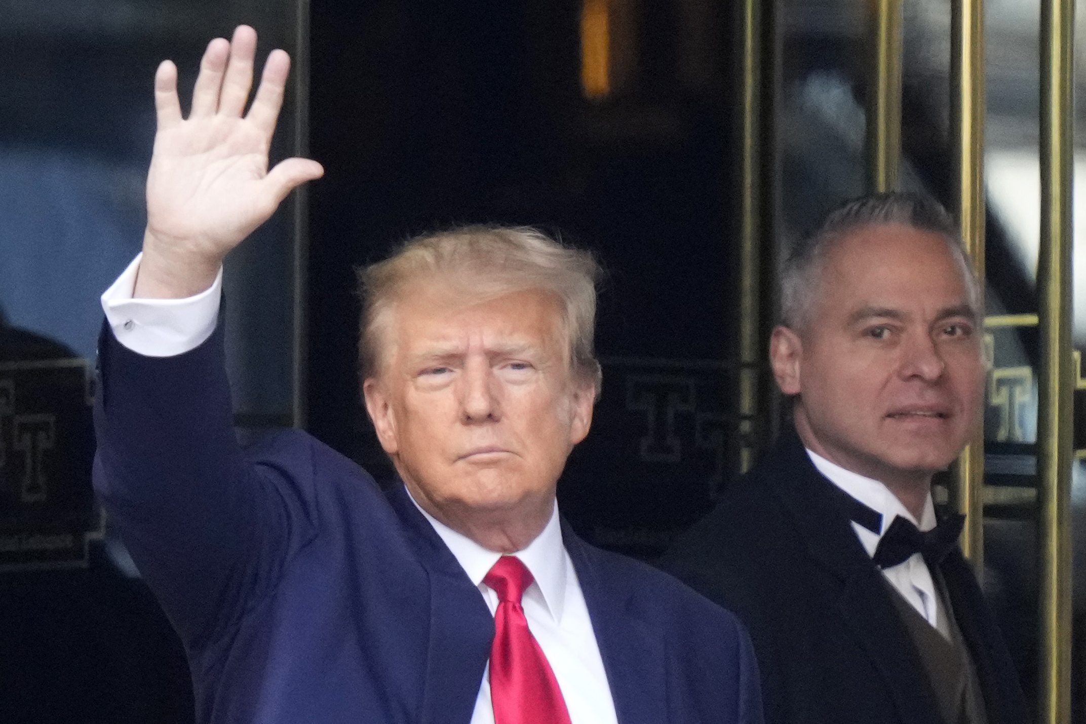 Donald Trump in New York for court appearance - al.com