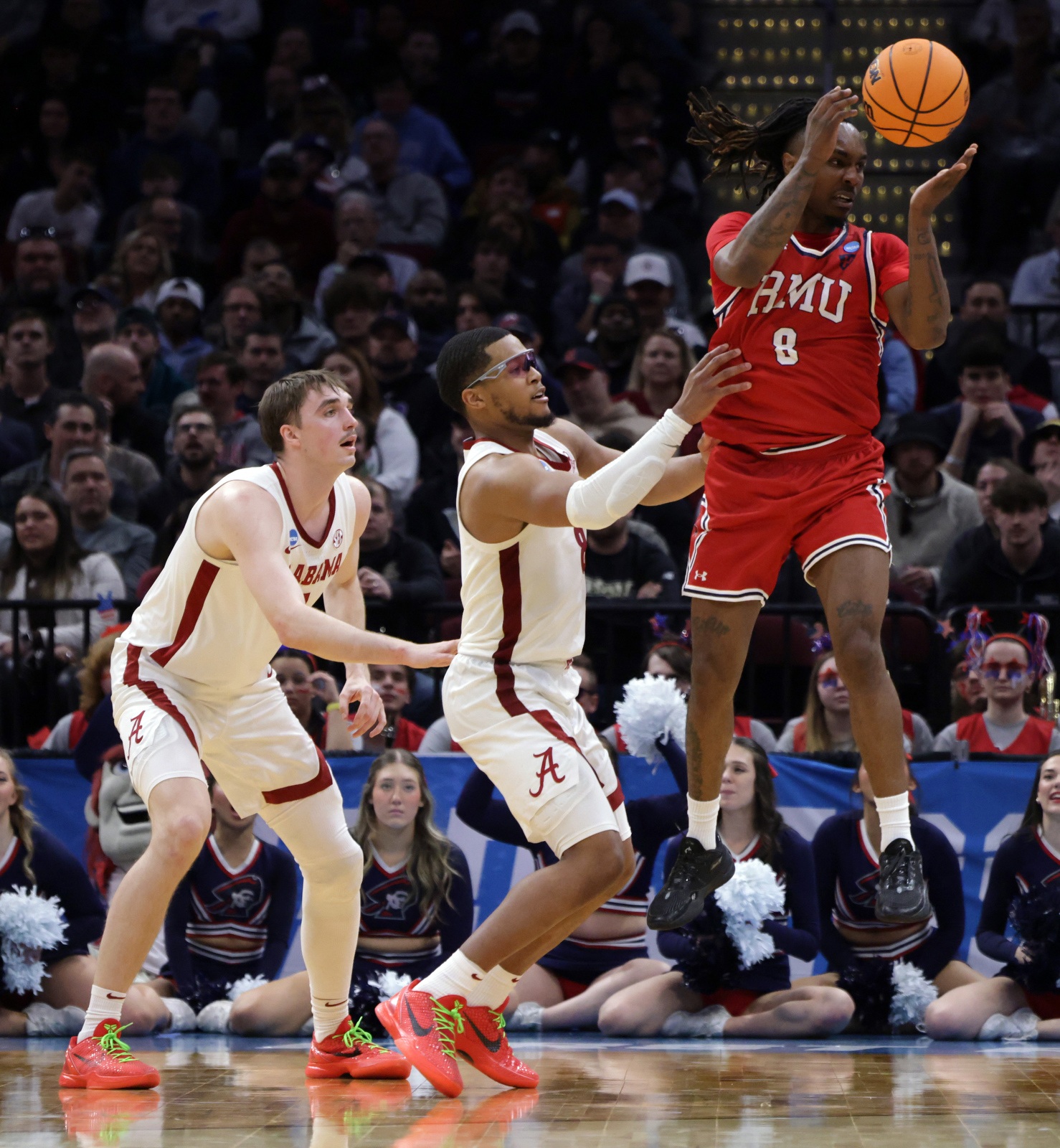 Alabama vs. Robert Morris first round, NCAA basketball, March 21, 2025 ...