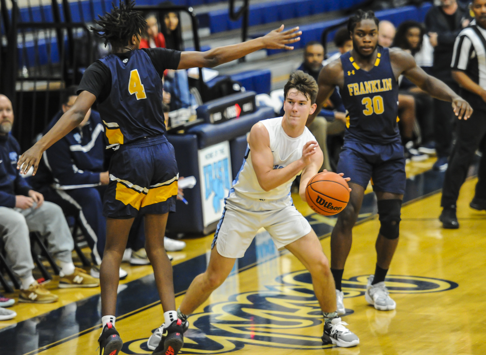 Franklin vs Notre Dame Boys Basketball - nj.com