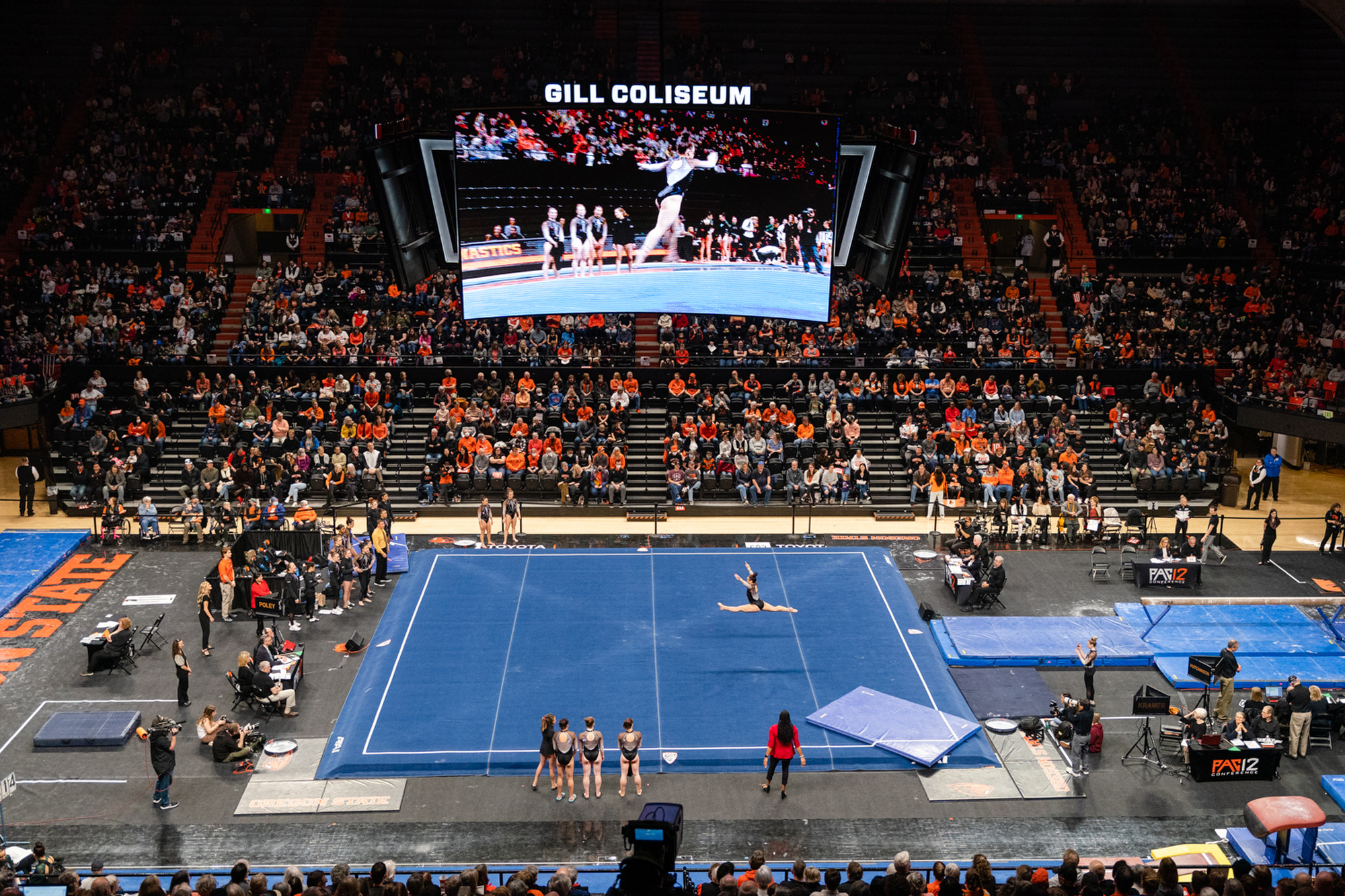 Oregon State gymnastics: Beaver Quad Meet - oregonlive.com