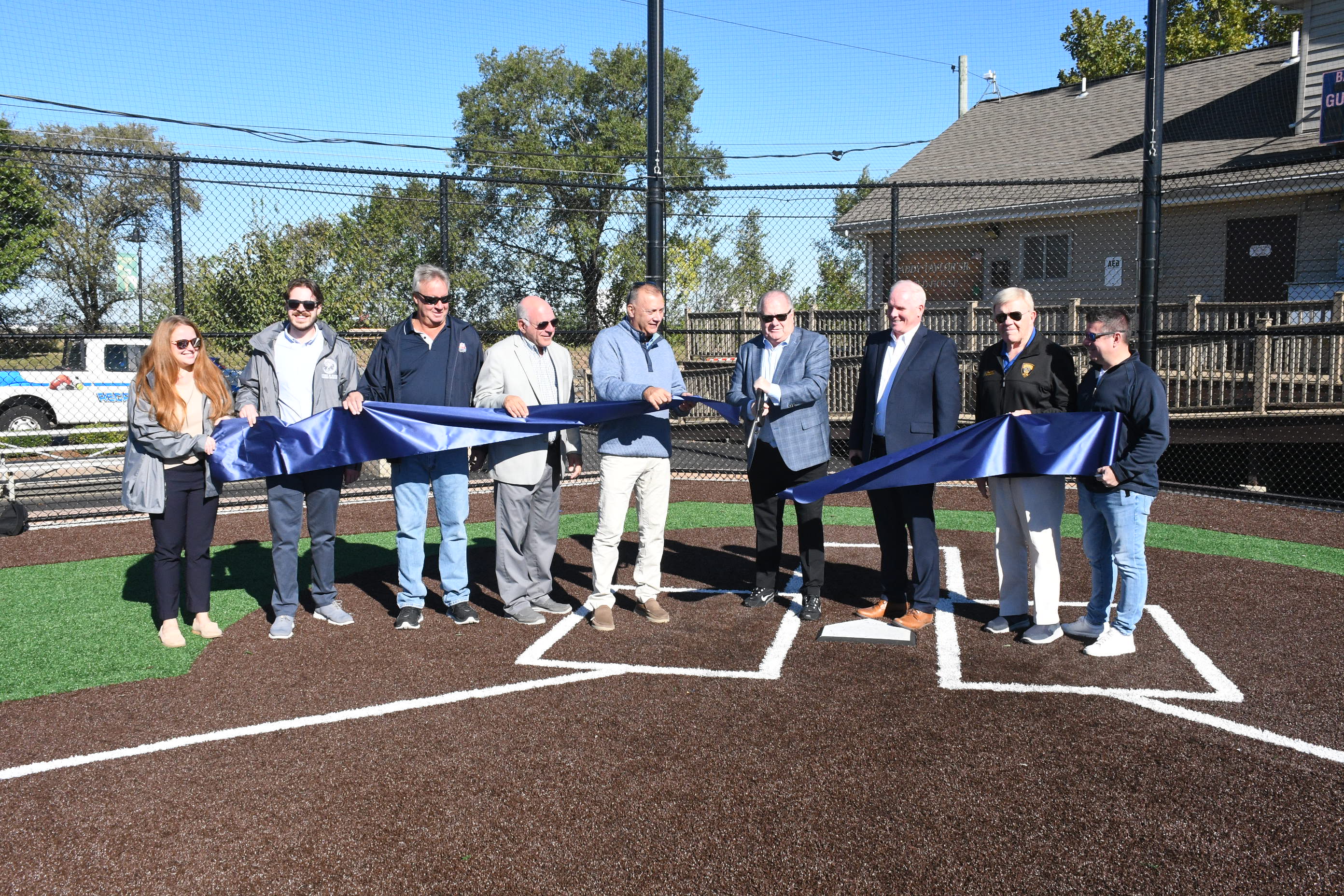 Millridge Road Field Complex ribbon-cutting, Oct. 8, 2024 - nj.com