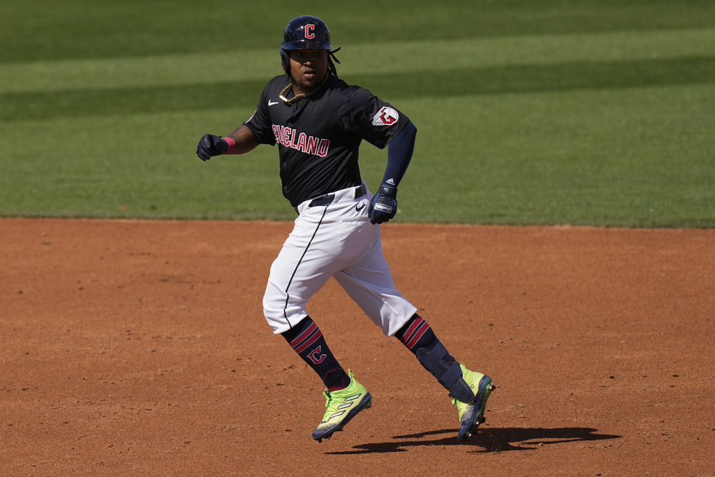 Cleveland Guardians vs. San Francisco Giants in preseason game, March 3 ...