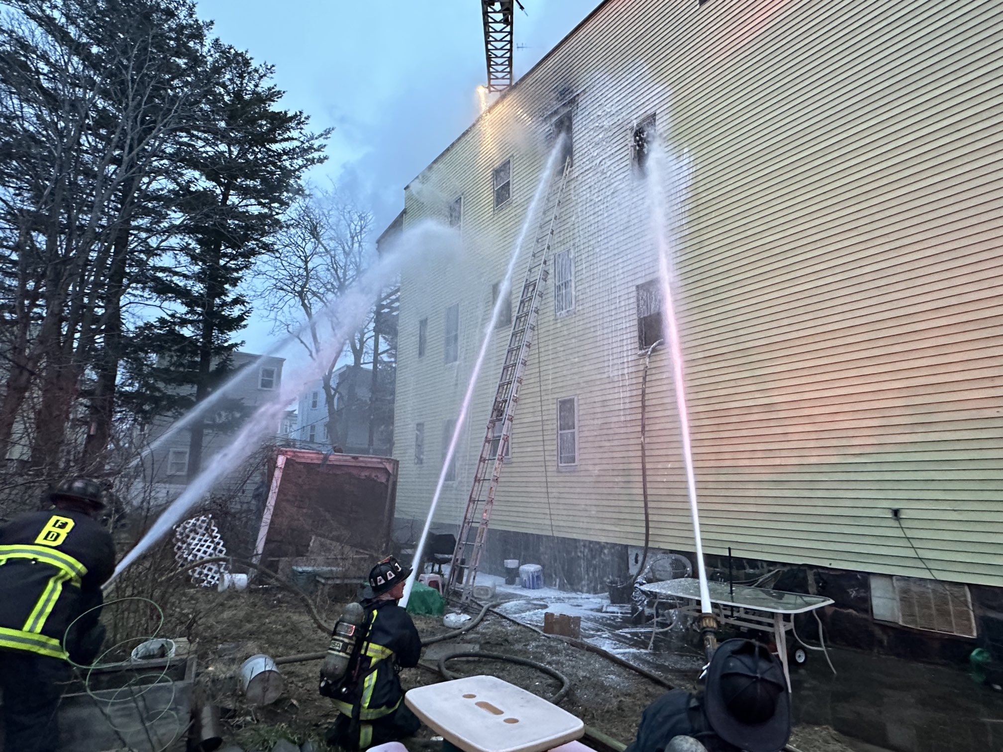 Two different fires erupt in Boston early Saturday - masslive.com