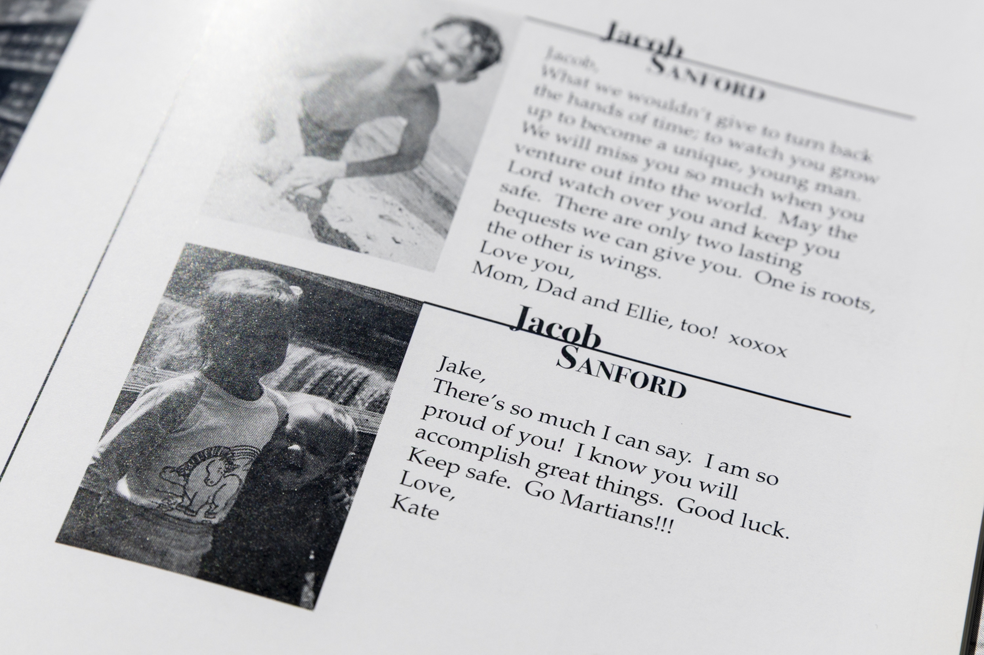 High school yearbook, neighborhoods where he grew up give insights into ...