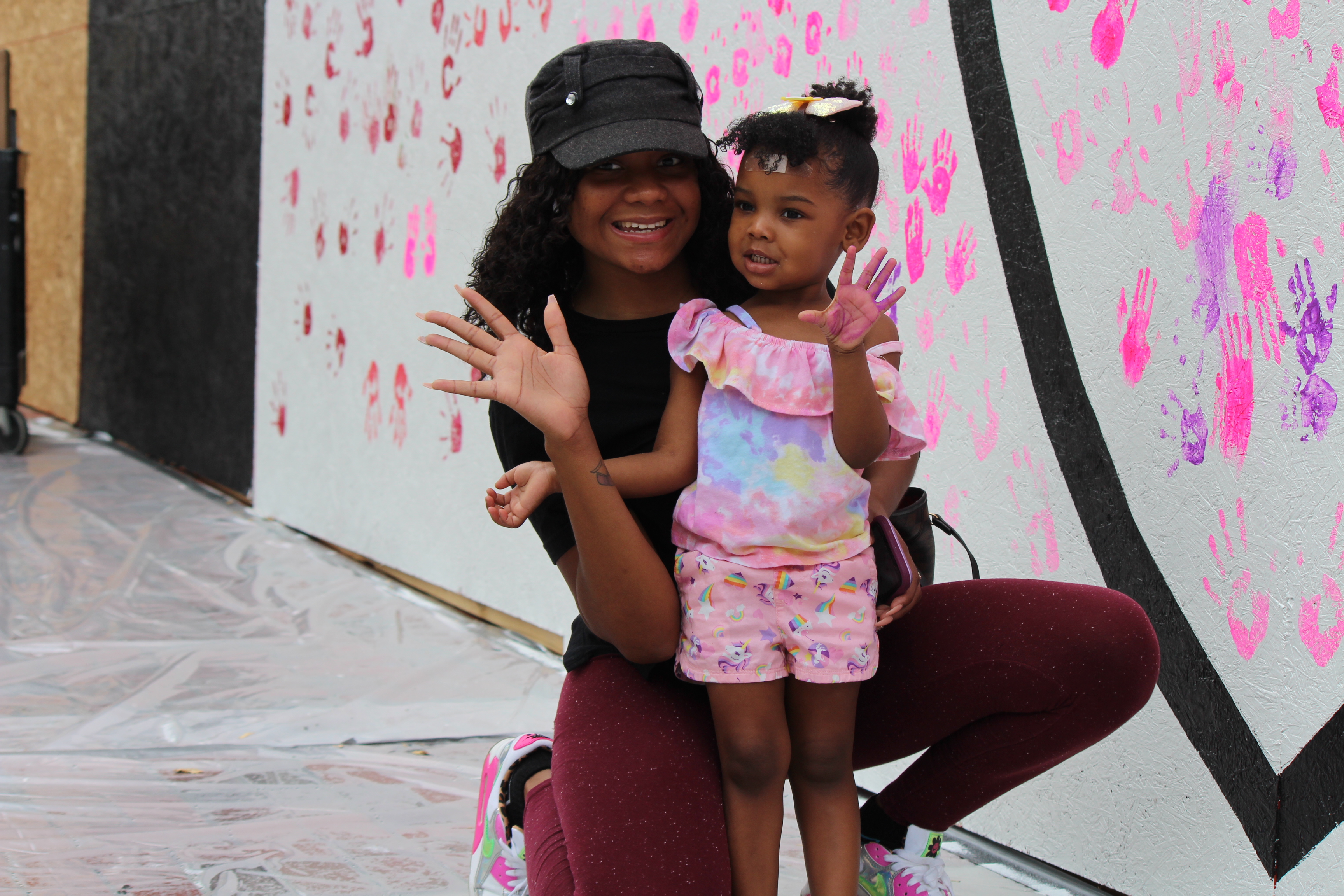 Mural day at the Pizitz Building - al.com