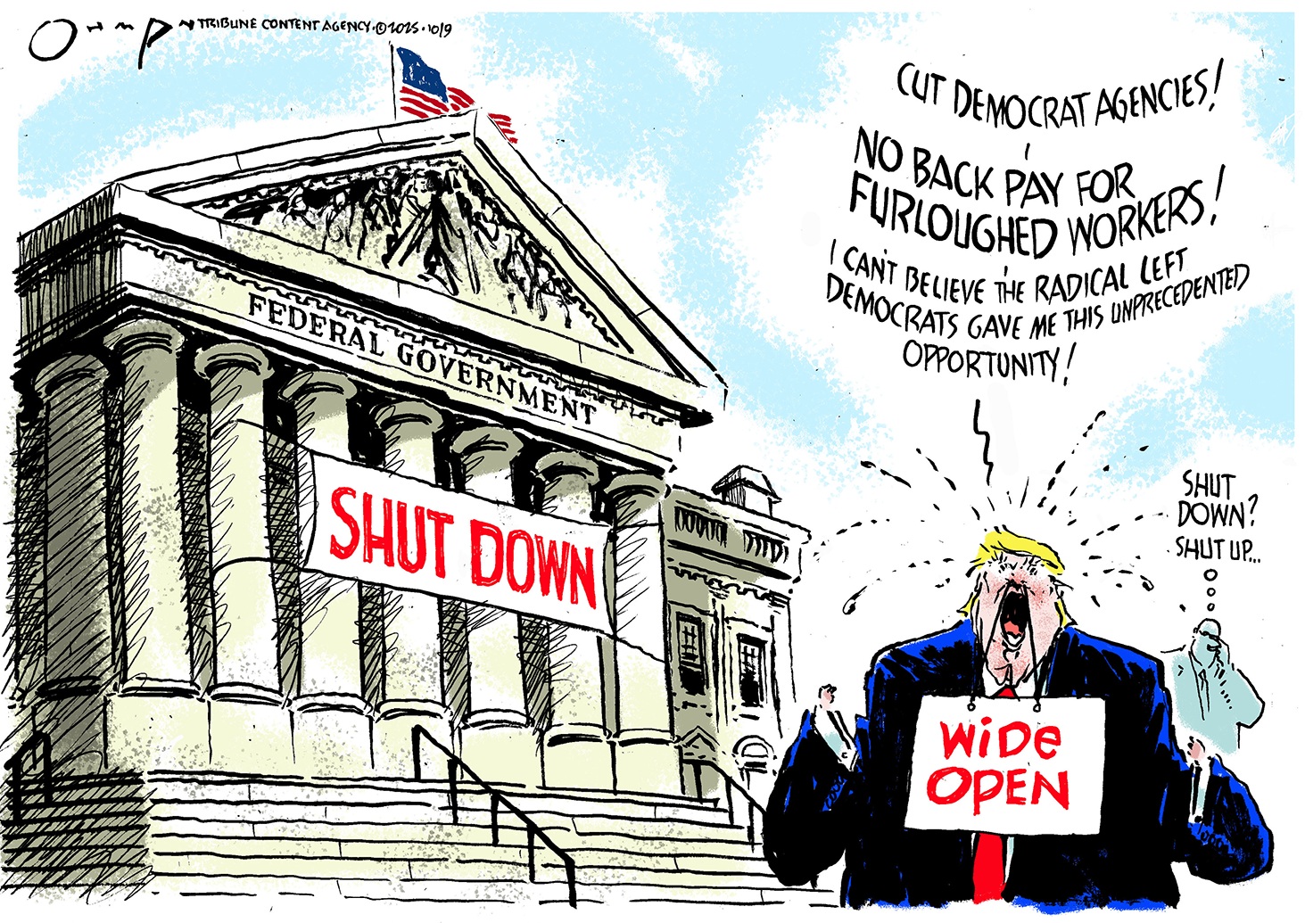 Editorial cartoons for Oct. 12, 2025 - syracuse.com