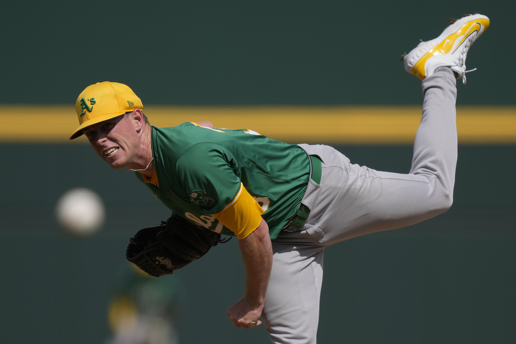 Cleveland Guardians vs. Oakland Athletics in preseason game, February ...