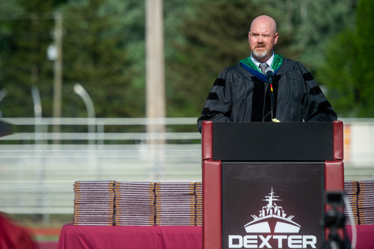 Dexter High School hosts outdoor commencement at Al Ritt Field - mlive.com
