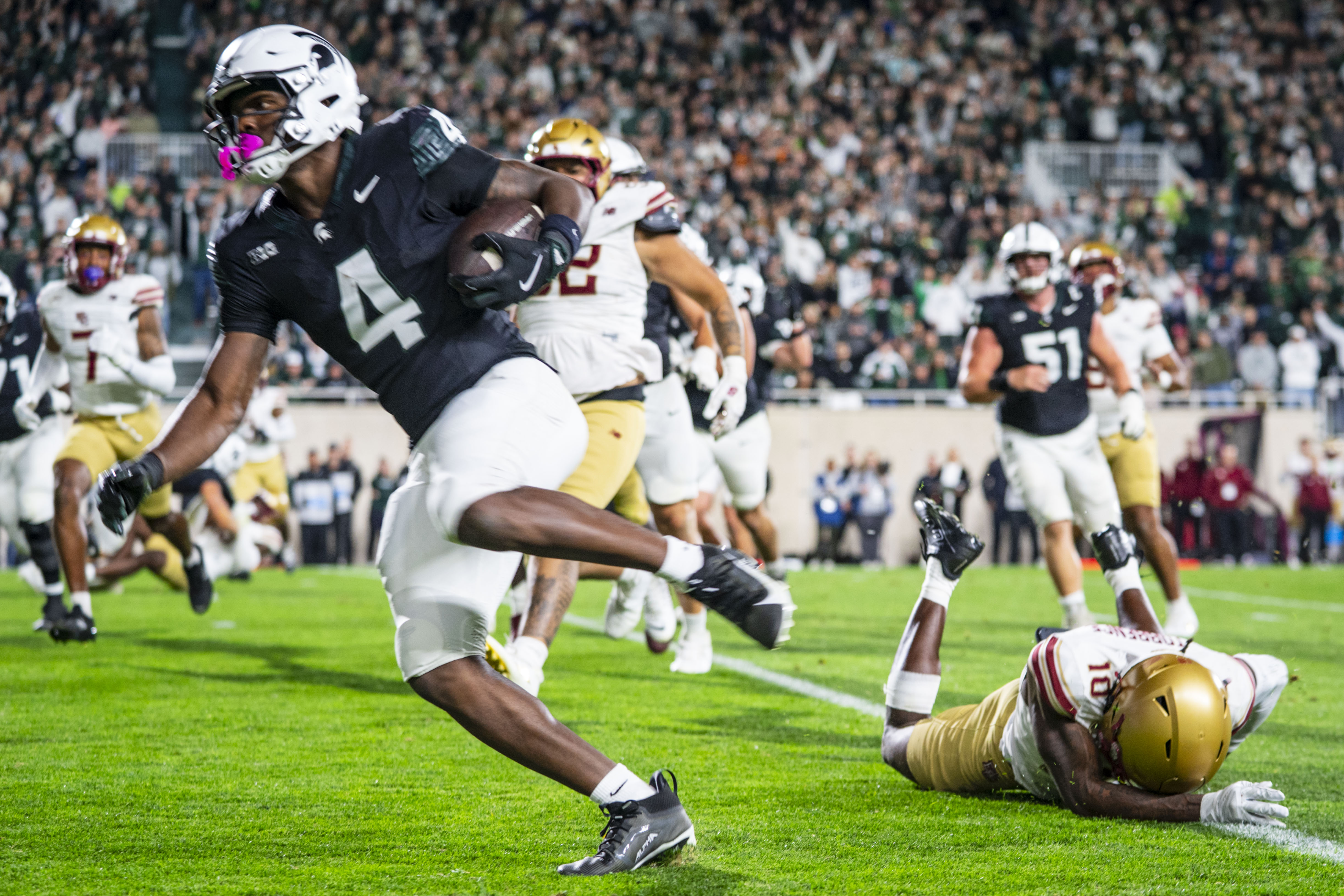 Michigan State defeats Boston College in double overtime at home ...