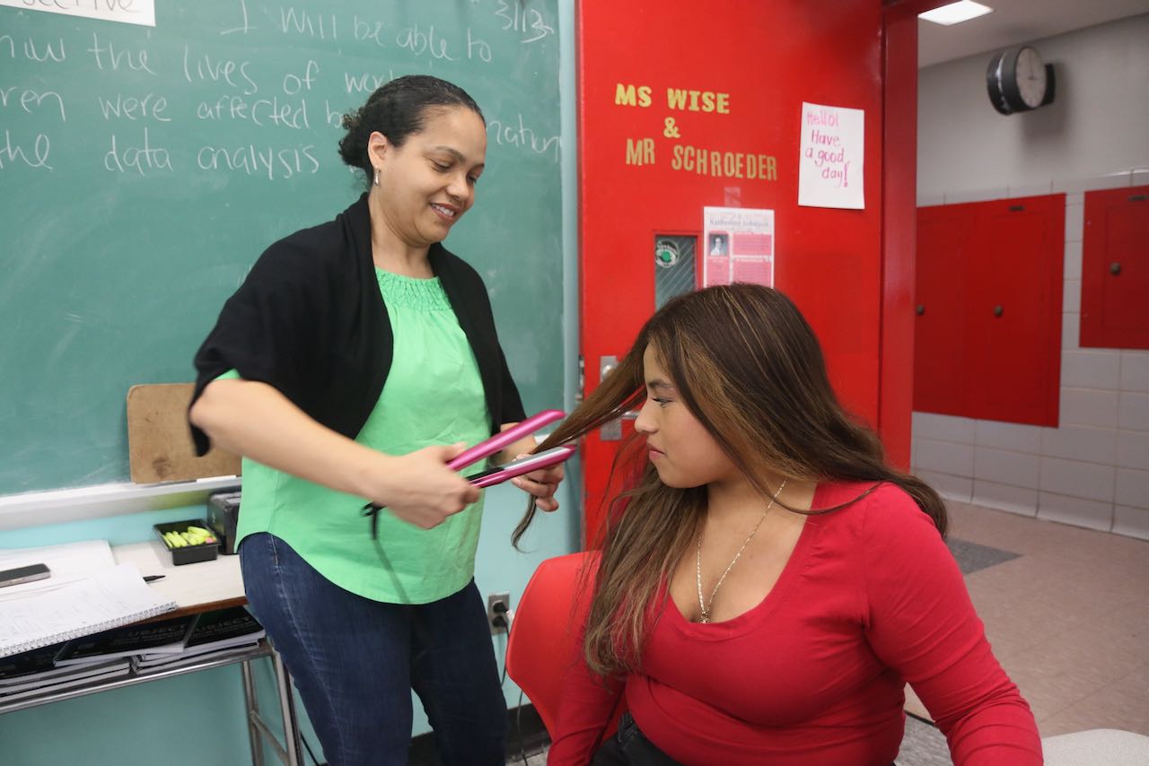 This Port Richmond H.S. club empowers young women through hair, nails ...