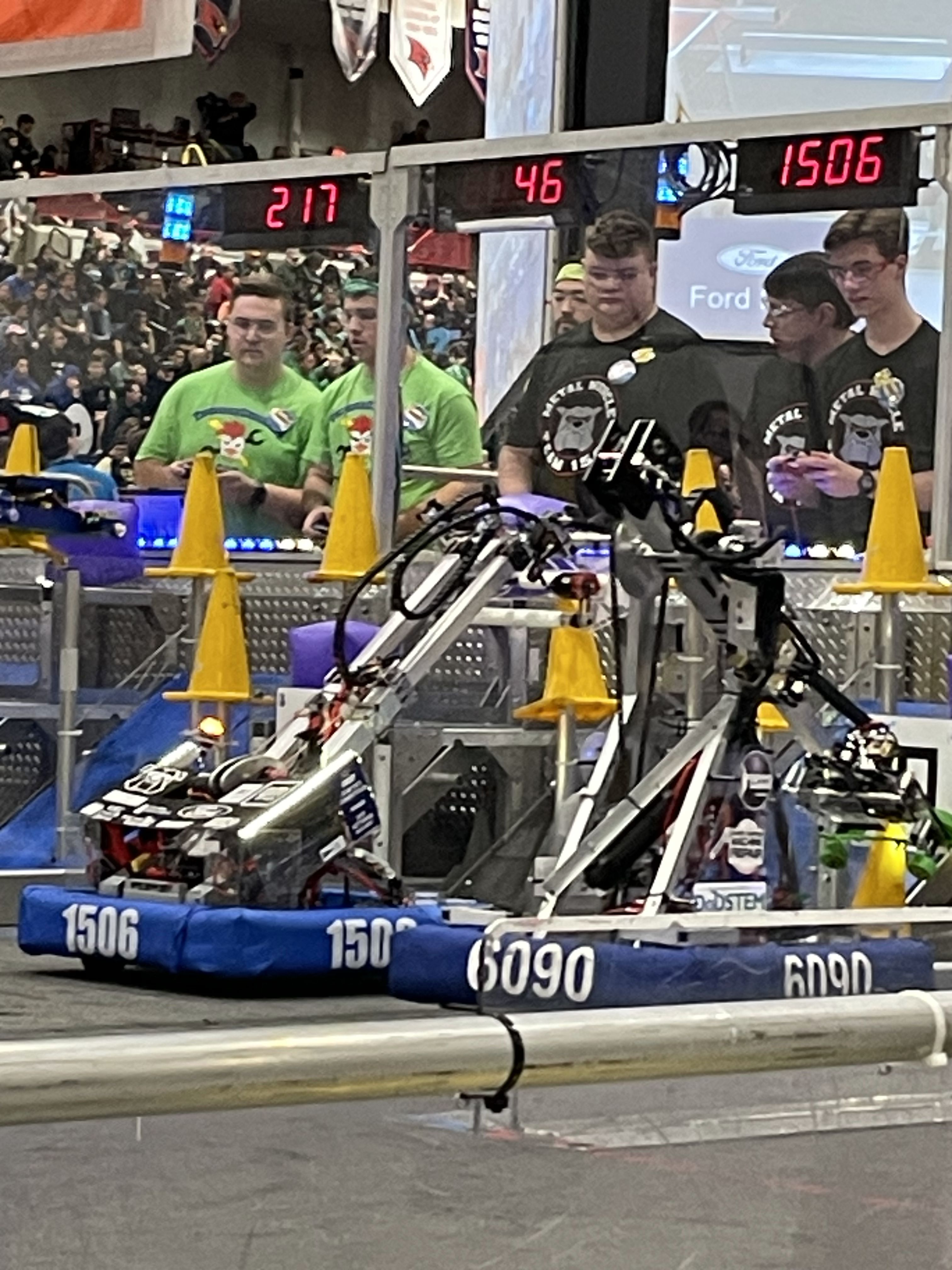 See photos of robotics state champions Metal Muscle as they prepare for ...