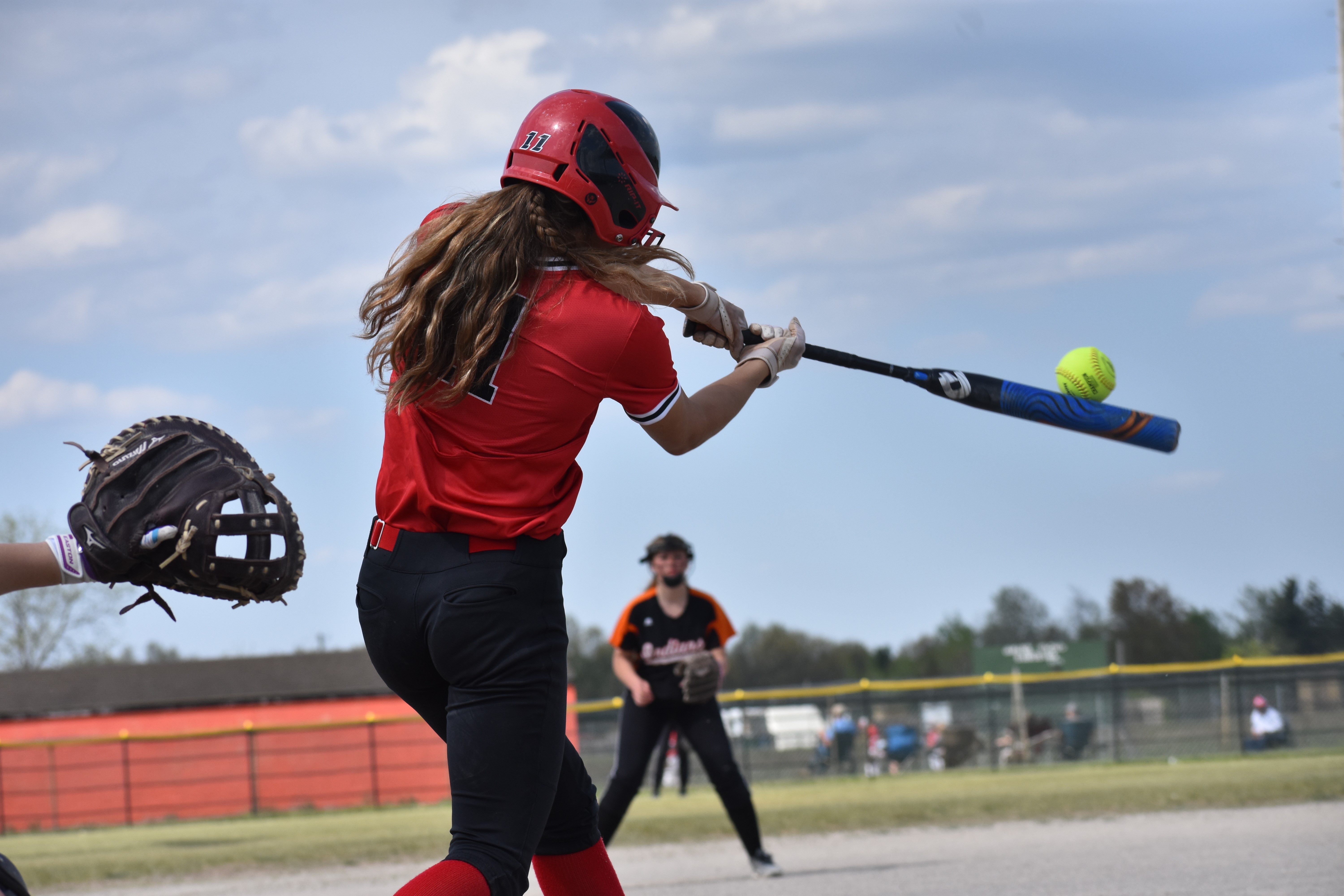 Kent City softball senior leaders Kenzie Bowers and Alyssa Larson ...