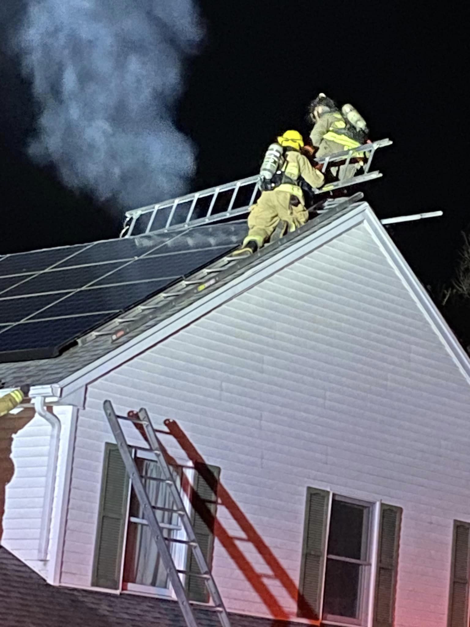 Solar panels made it ‘extremely dangerous’ for firefighters, officials ...