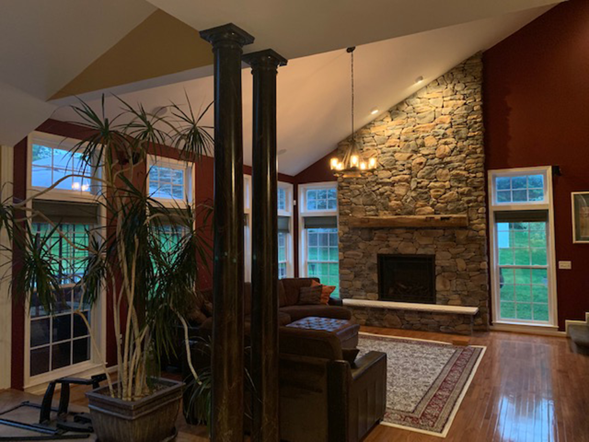 Brick Camillus home sits atop a hill overlooking six acres - syracuse.com