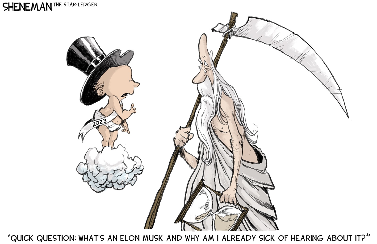 Editorial cartoons for Jan. 1, 2023 - oregonlive.com