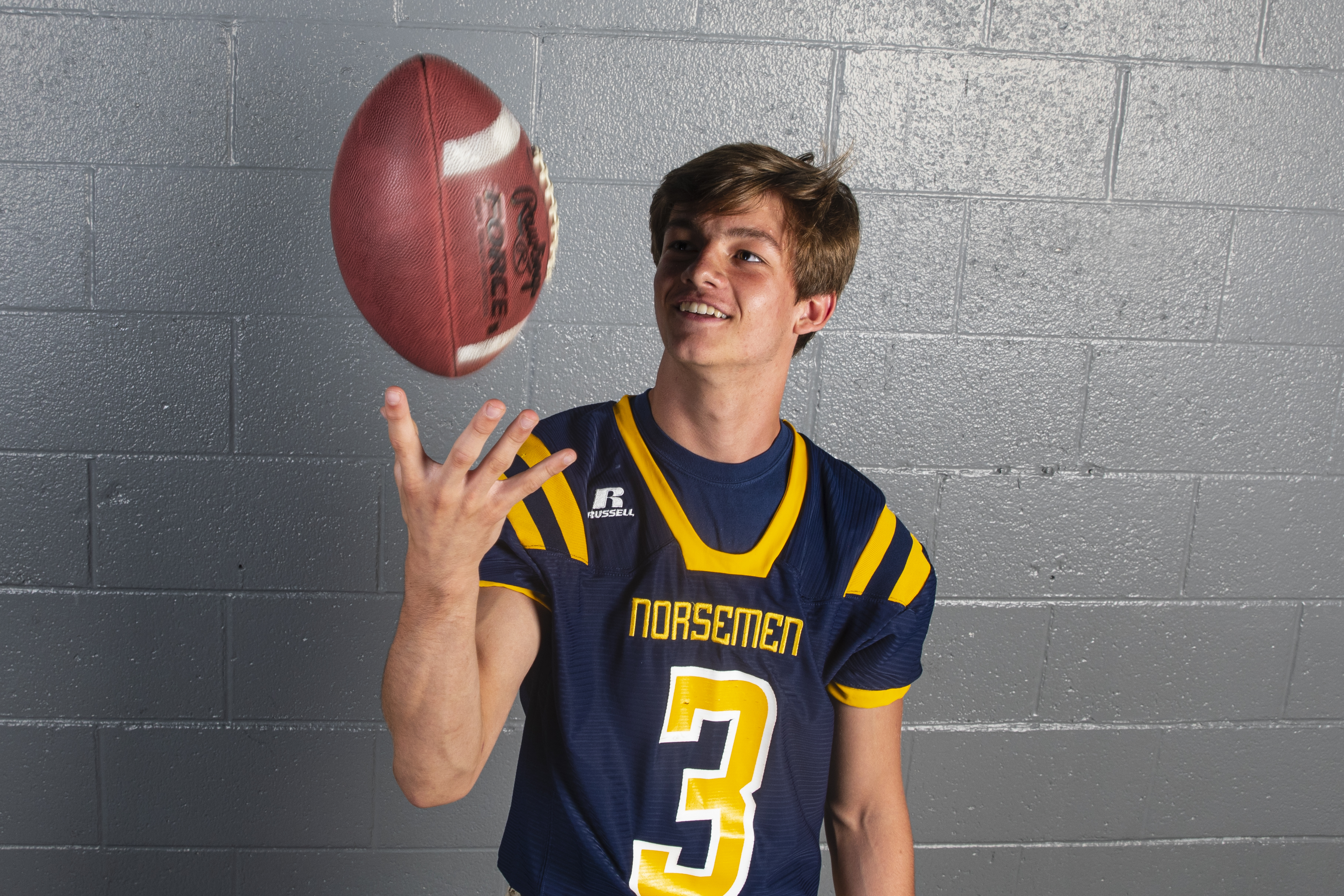 North Muskegon's 2021 football team participates in MLive Muskegon ...
