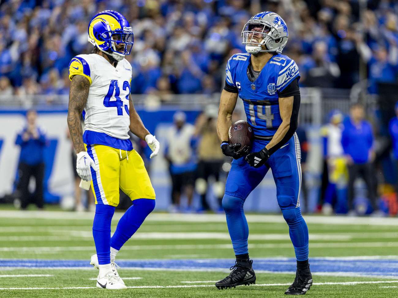 Top 32 photos from Lions first playoff win in over three decades ...