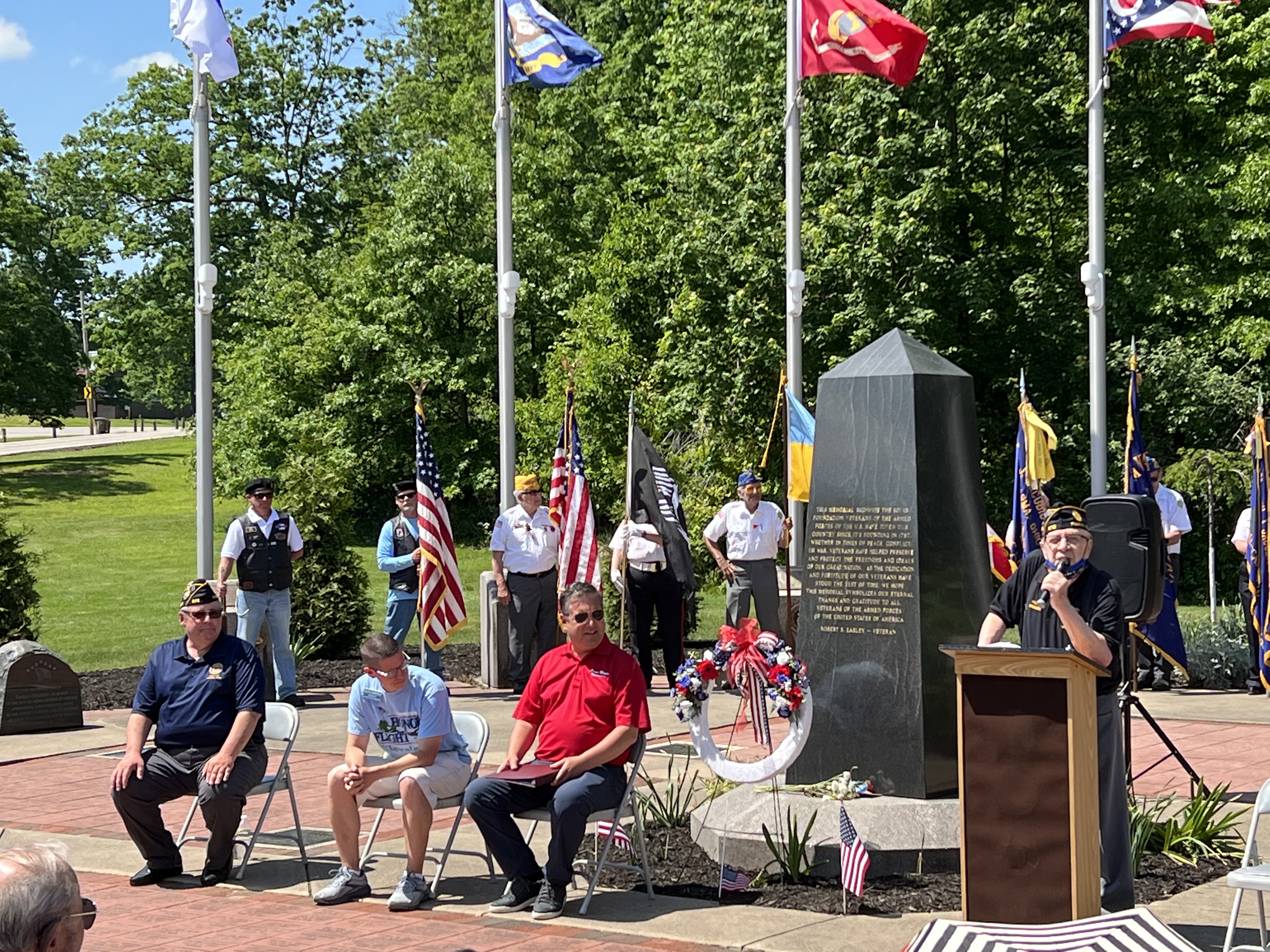 Parma officials and attendees honored those who died while serving in ...