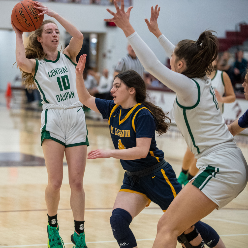 Mt. Lebanon defeats Central Dauphin 41-35 in the 2022 PIAA 6 A girls ...