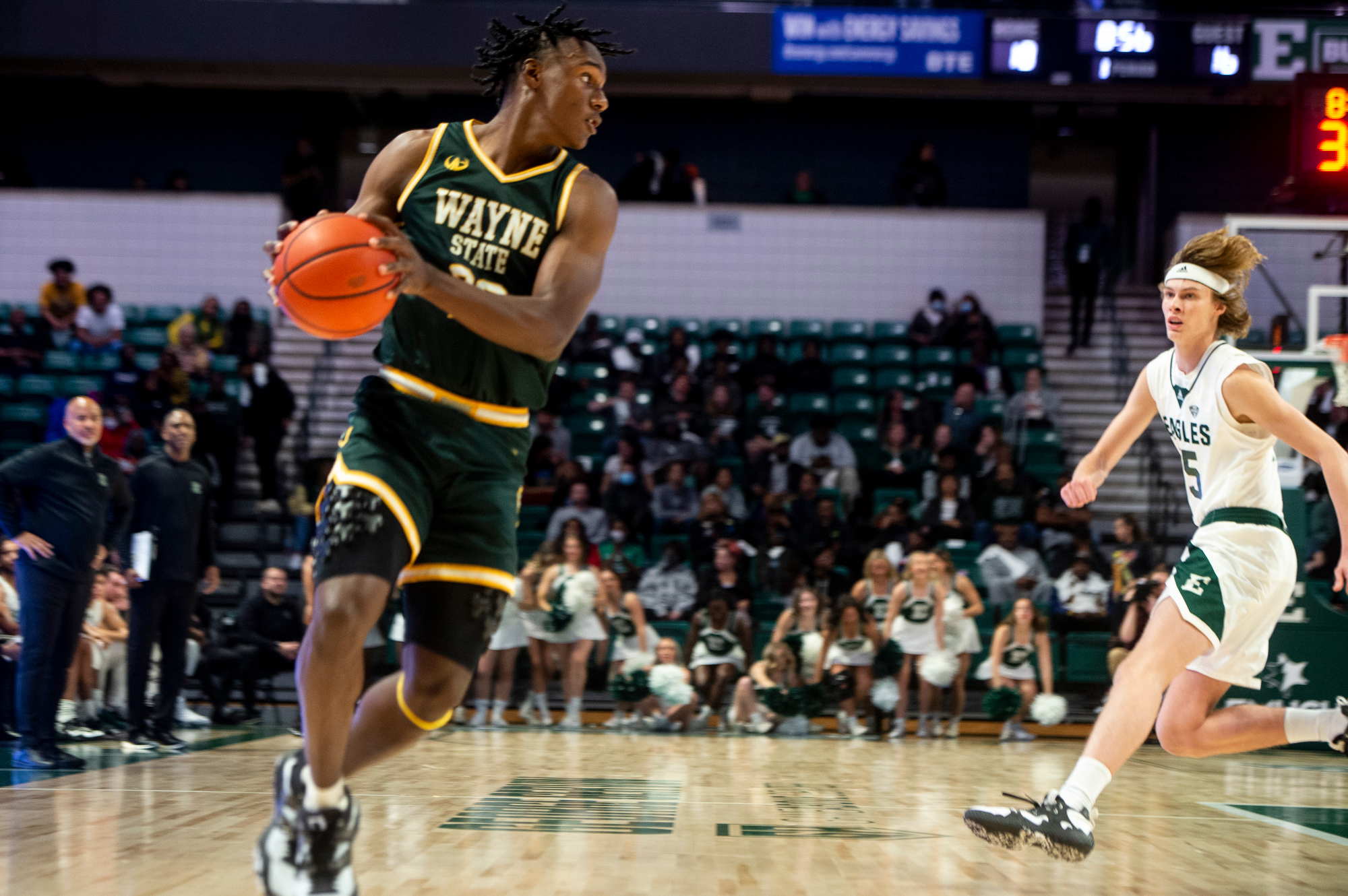 Eastern Michigan University basketball opener vs. Wayne State ...