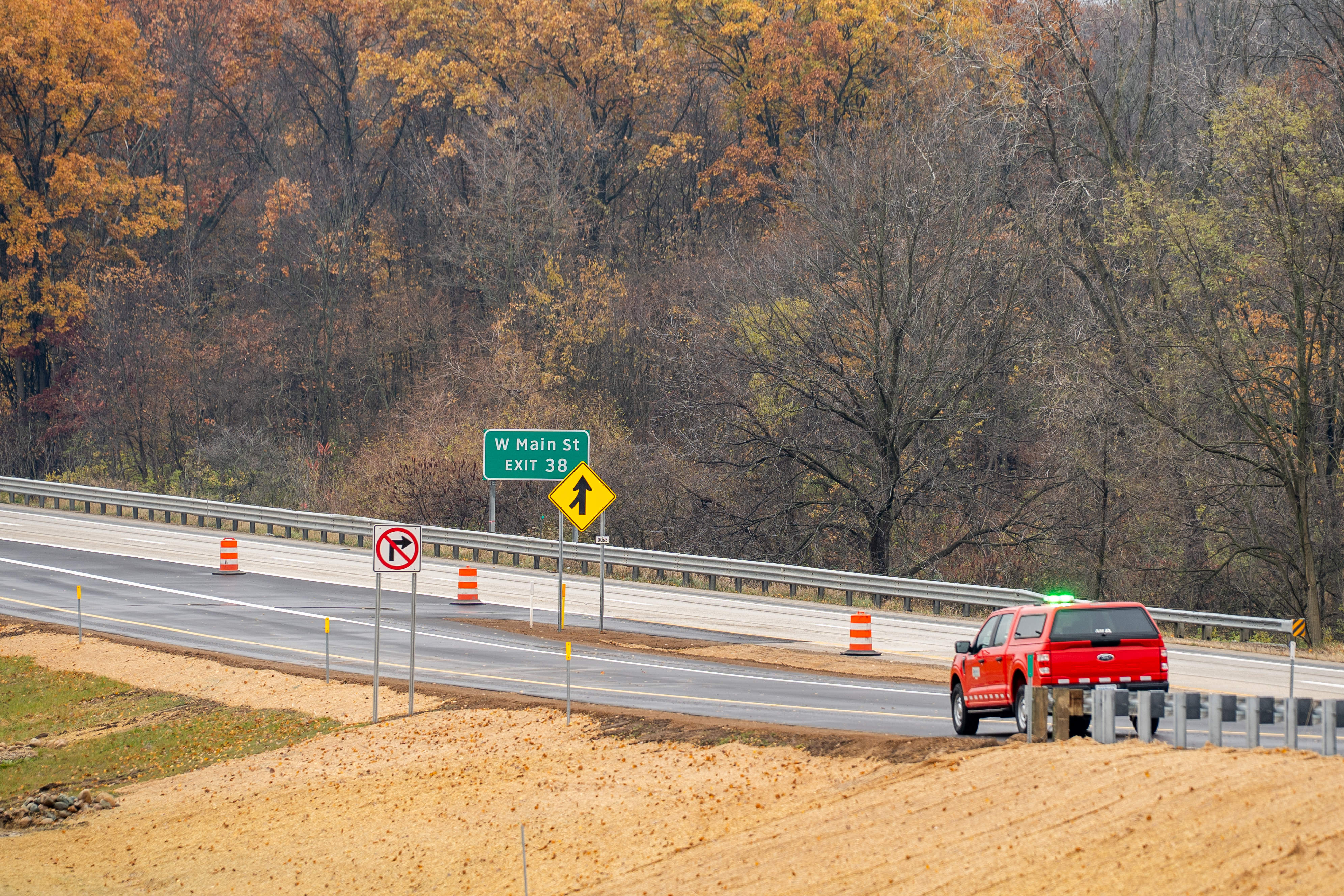 U.S. 131 interchange with U.S. 131 Business Route open in Kalamazoo ...