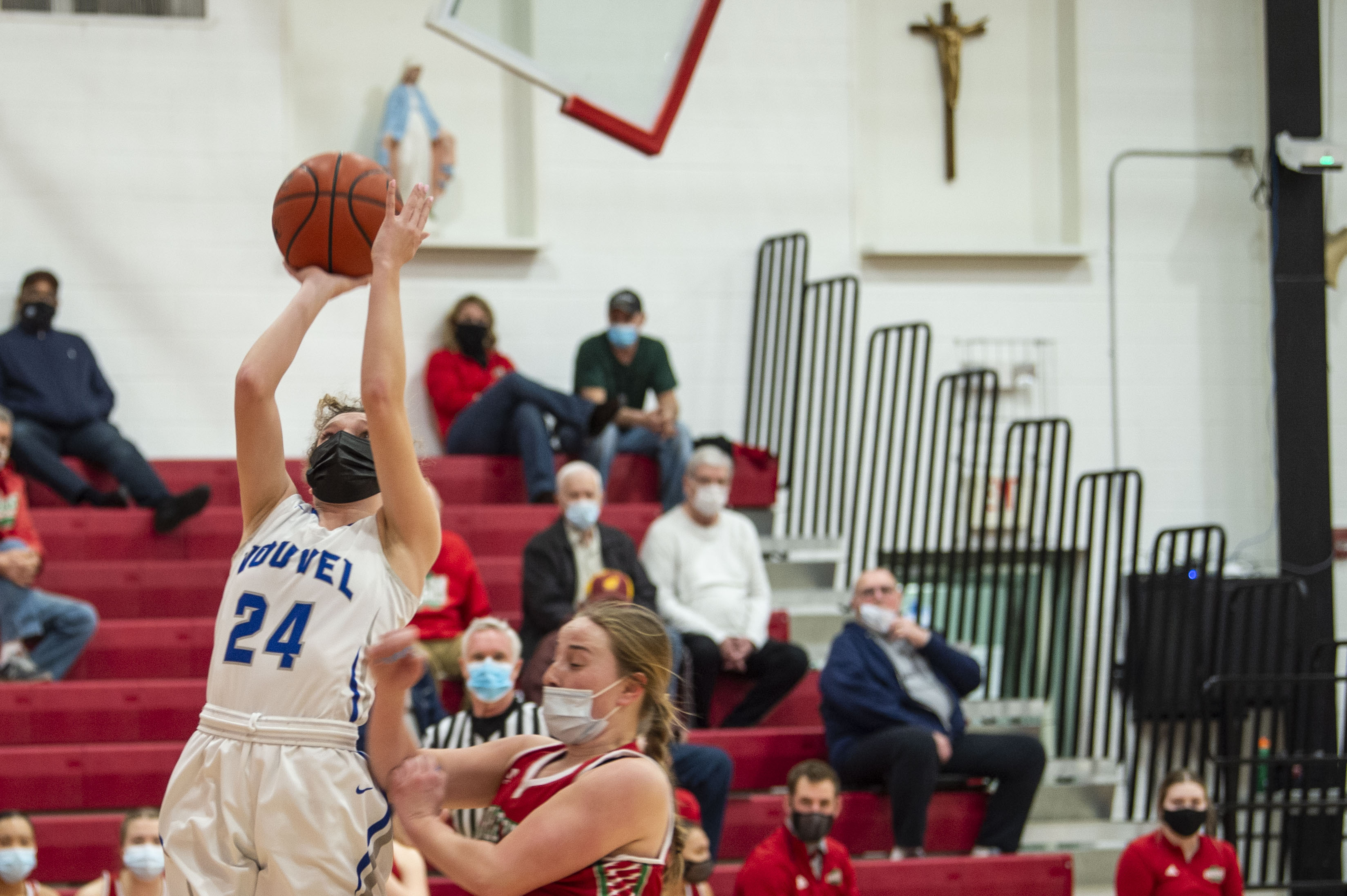 Nouvel girls basketball claims district championship trophy - mlive.com
