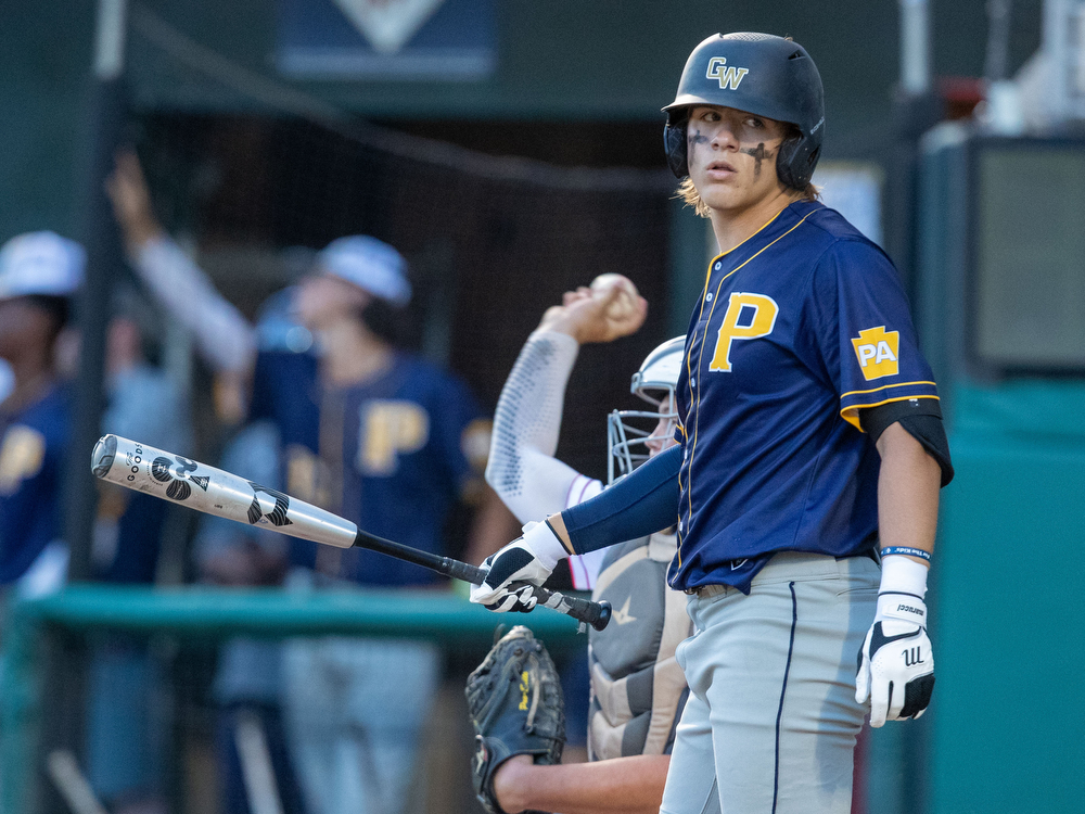 Pennsylvania leads Maryland 6-4 after seven innings in game 1 of the ...