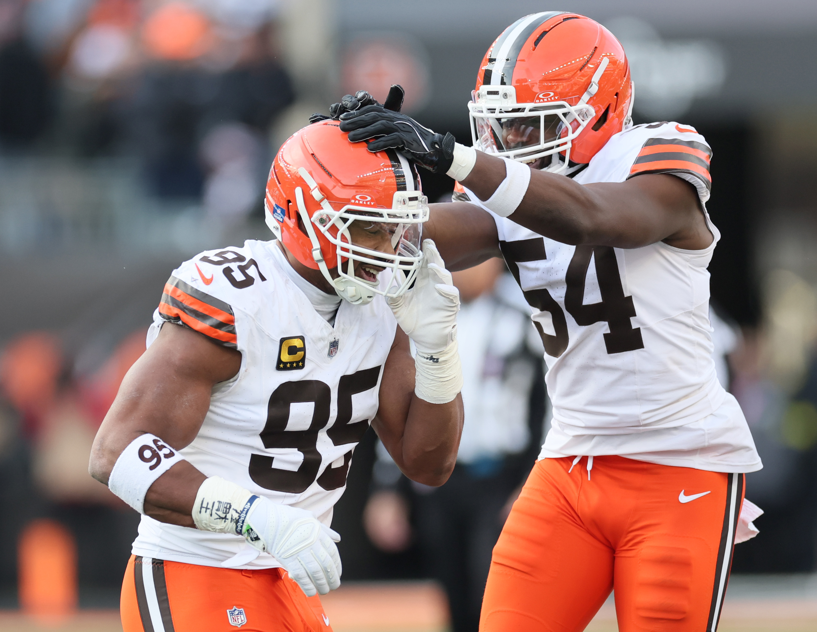 Cleveland Browns defensive end Myles Garrett sets NFL single season ...